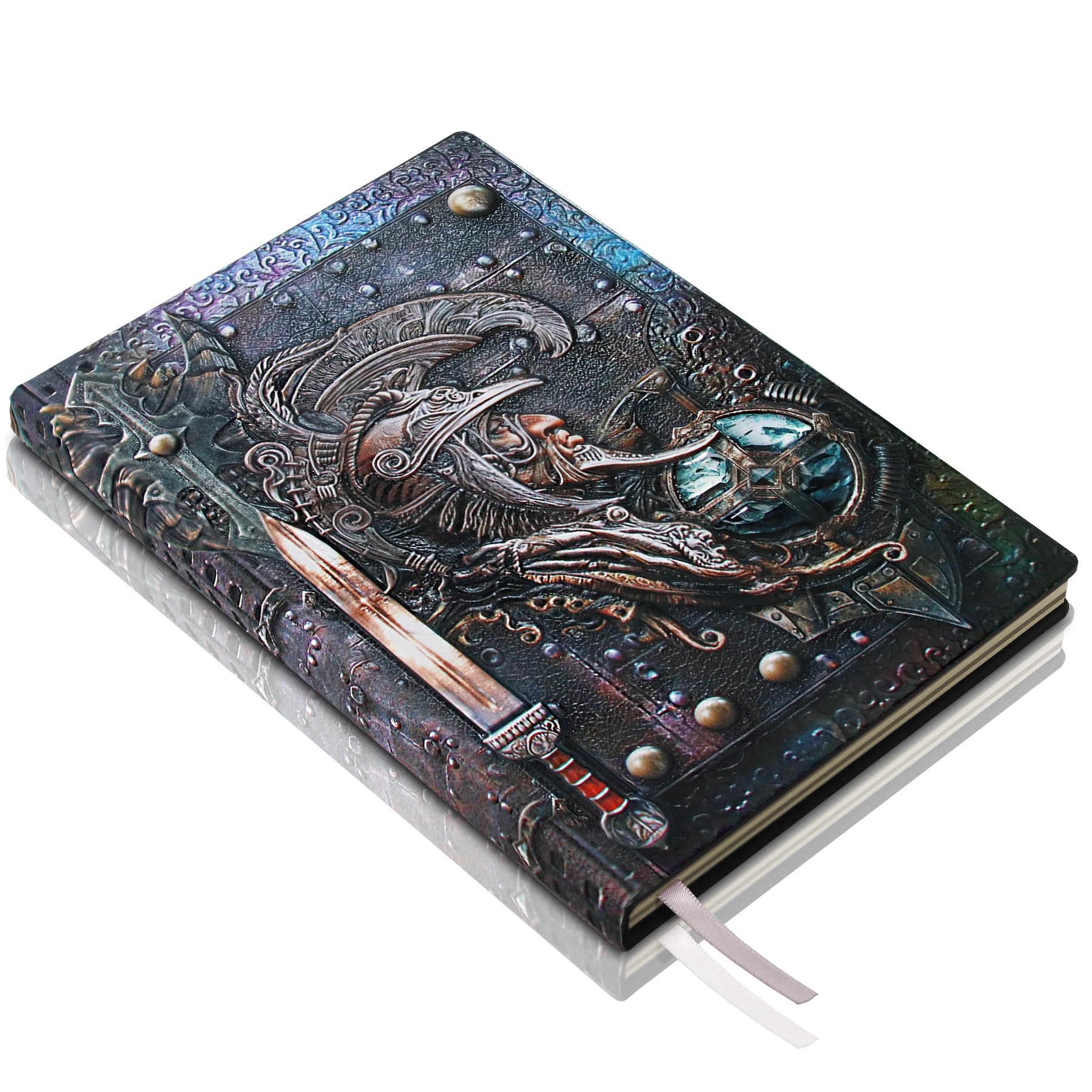 Soldier Notebook Gift for Men - Friendship Present 3D Embossed Handmade ...