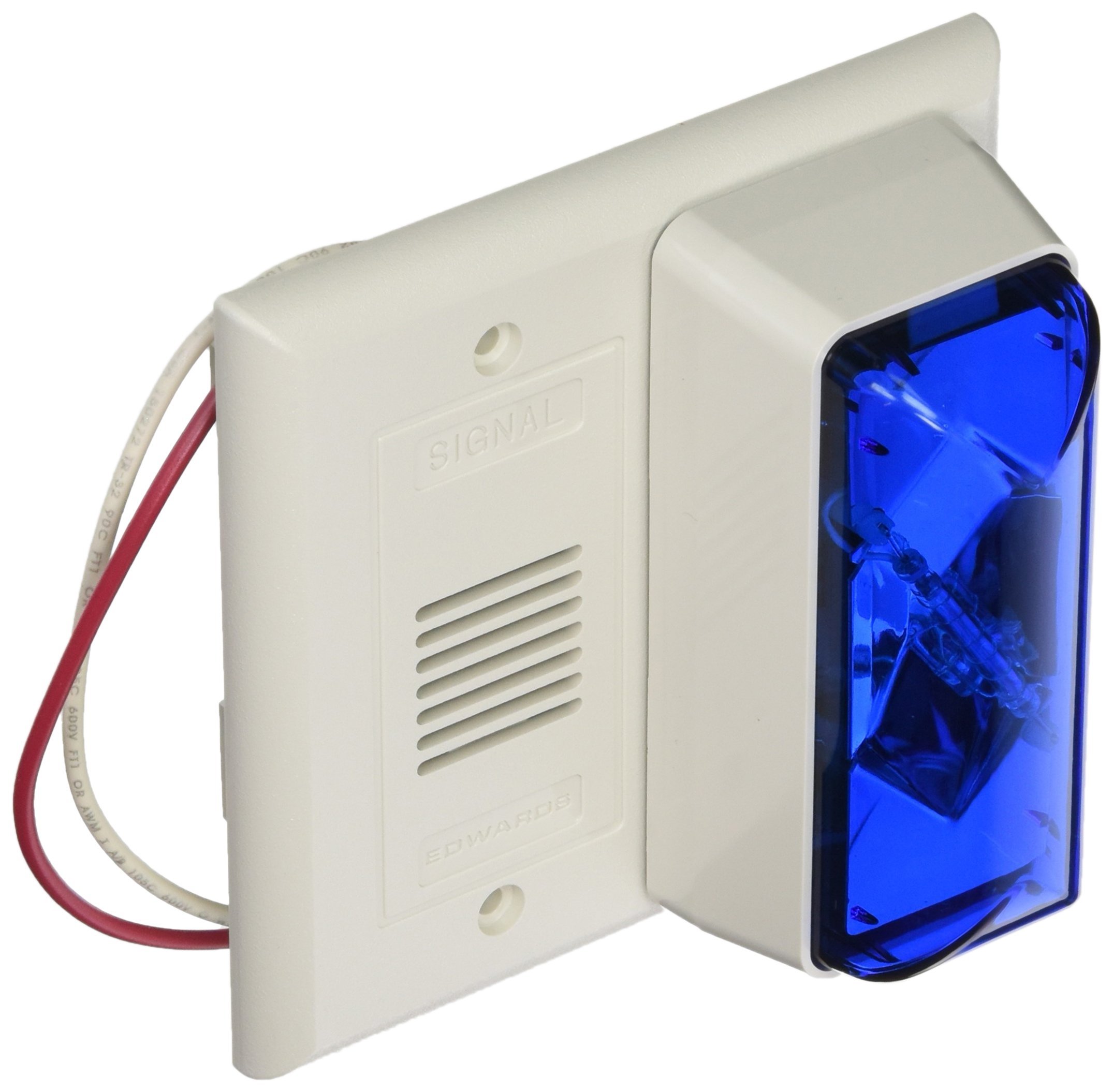 Edwards Signaling 6536B-G5 Horn/Strobe, 24VAC/Dc, Blue - Amazon.com