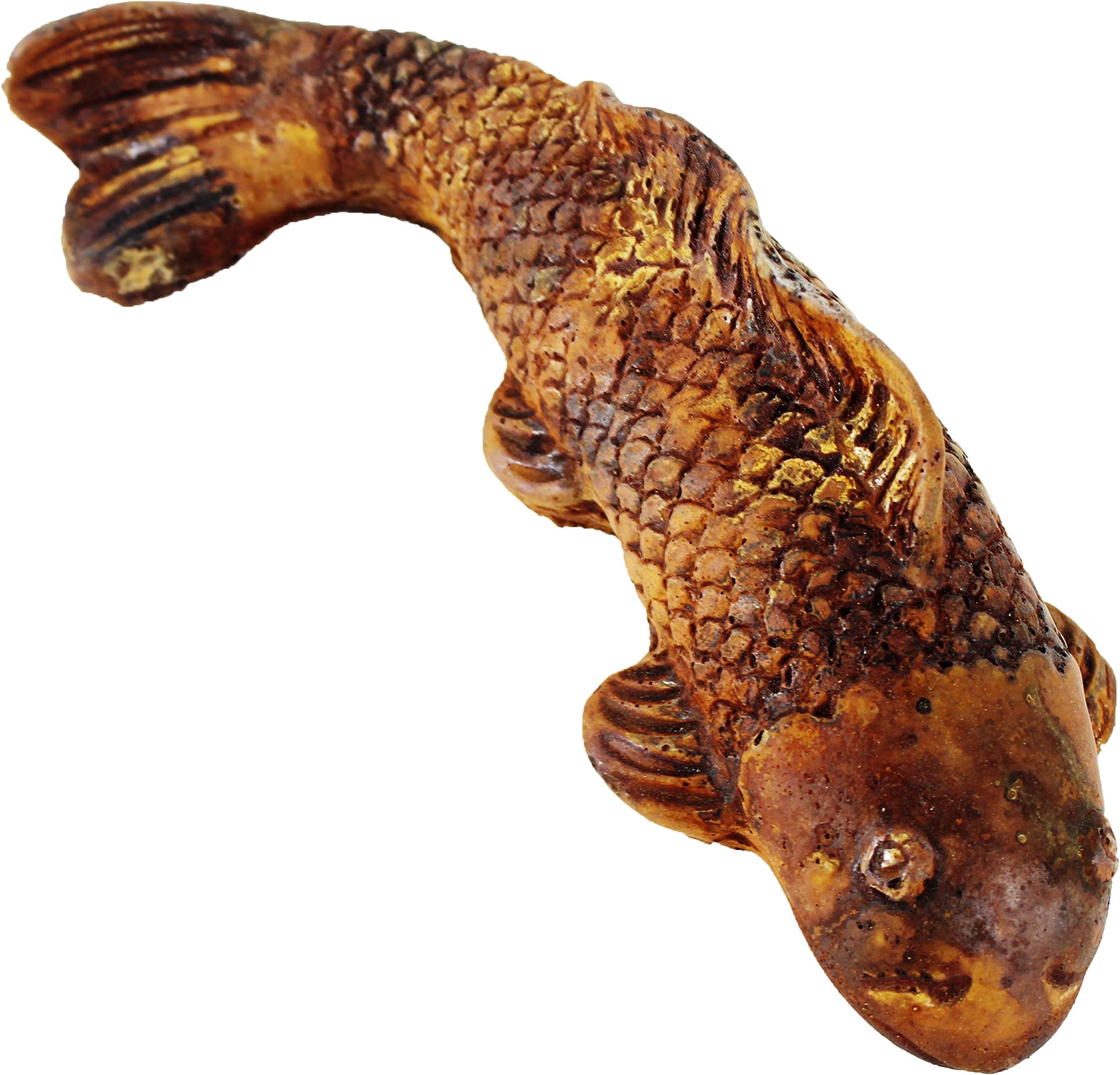 Amazon.com: Japanese Koi Fish Concrete Fish Garden Statues Cement ...