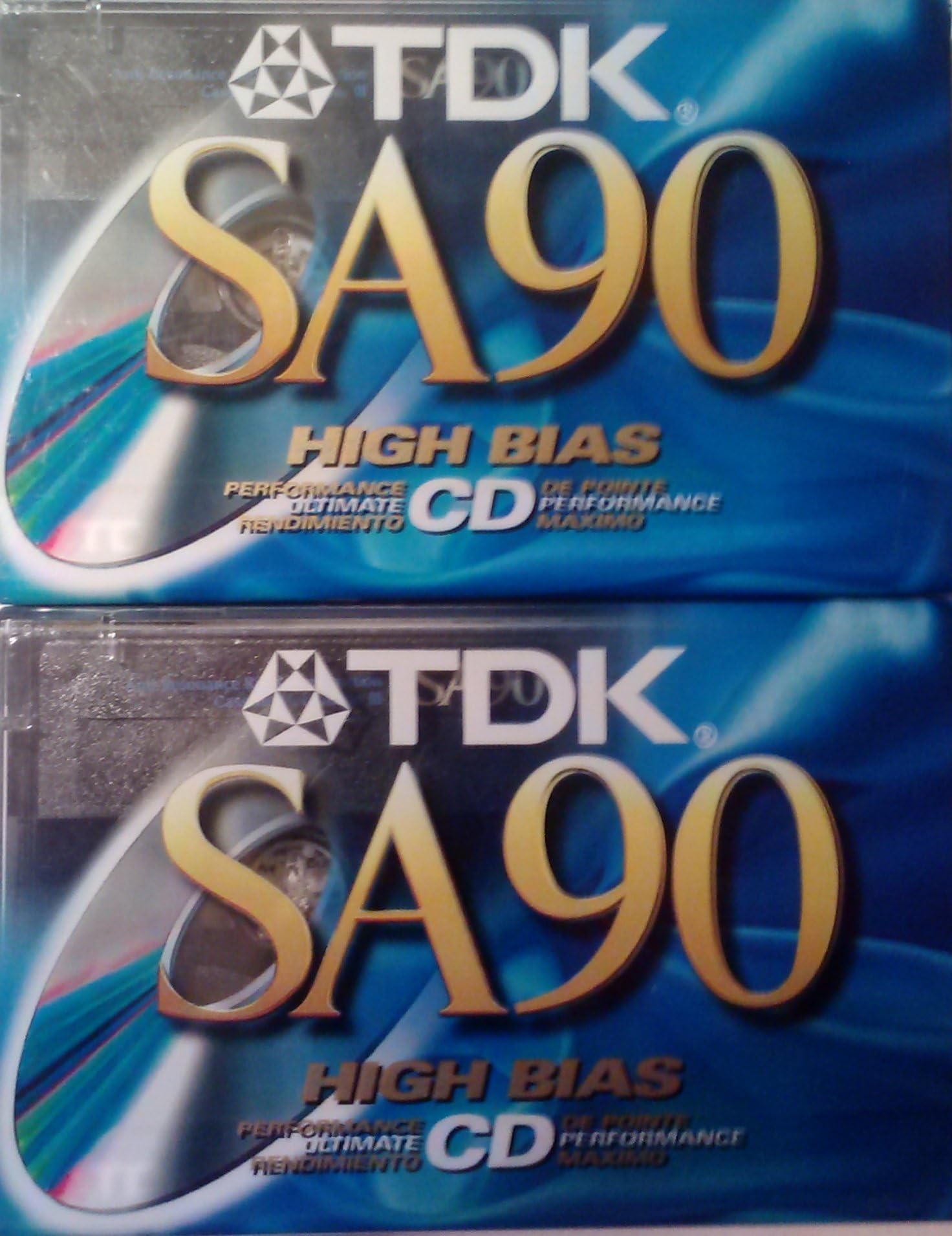 Amazon.com: TDK SA90 High Bias CD Super Avilyn Type II Audio Cassette ...