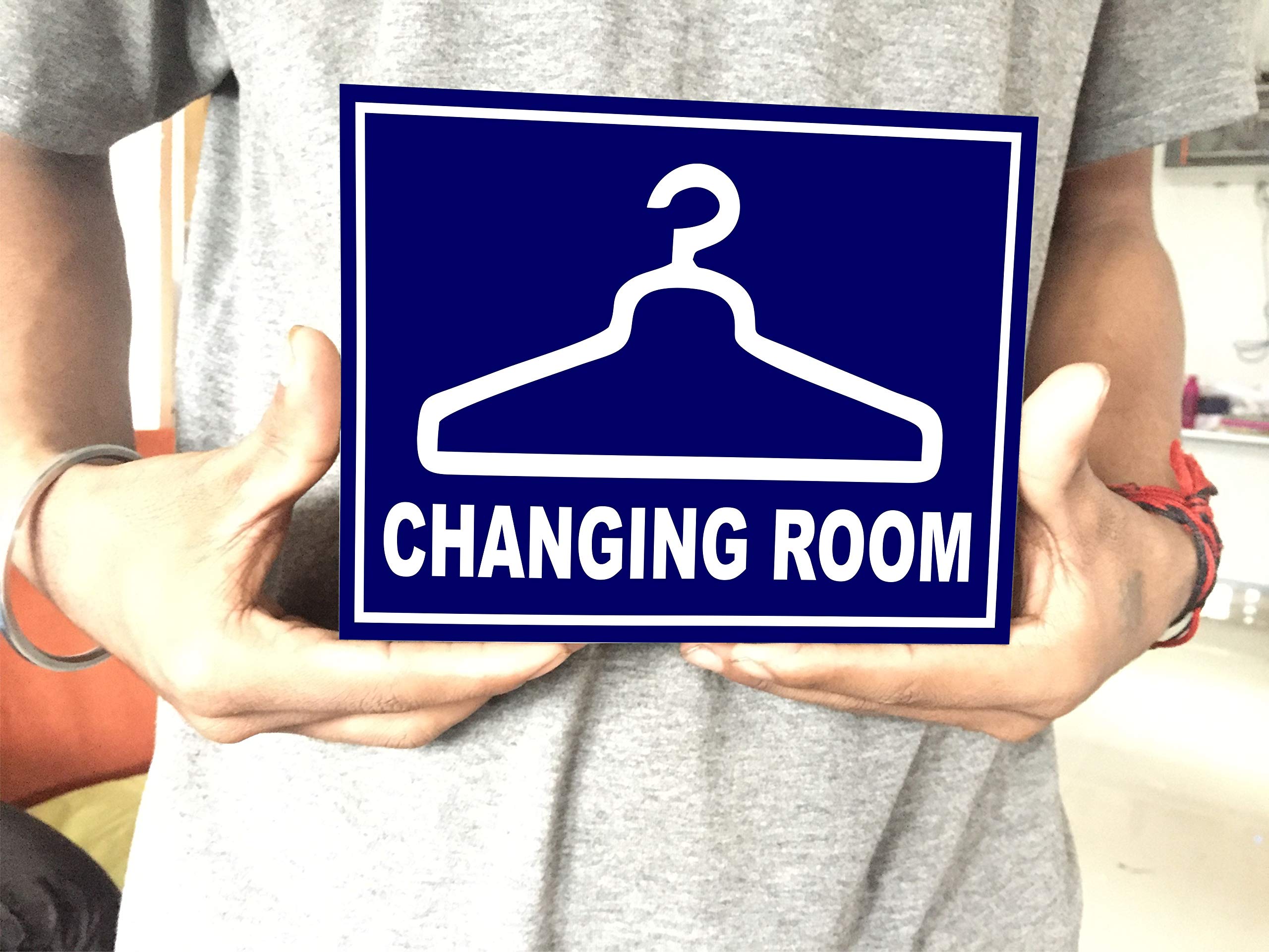 Buy SIGN EVER Changing Dress Room Sign Board For Auditorium Shops ...