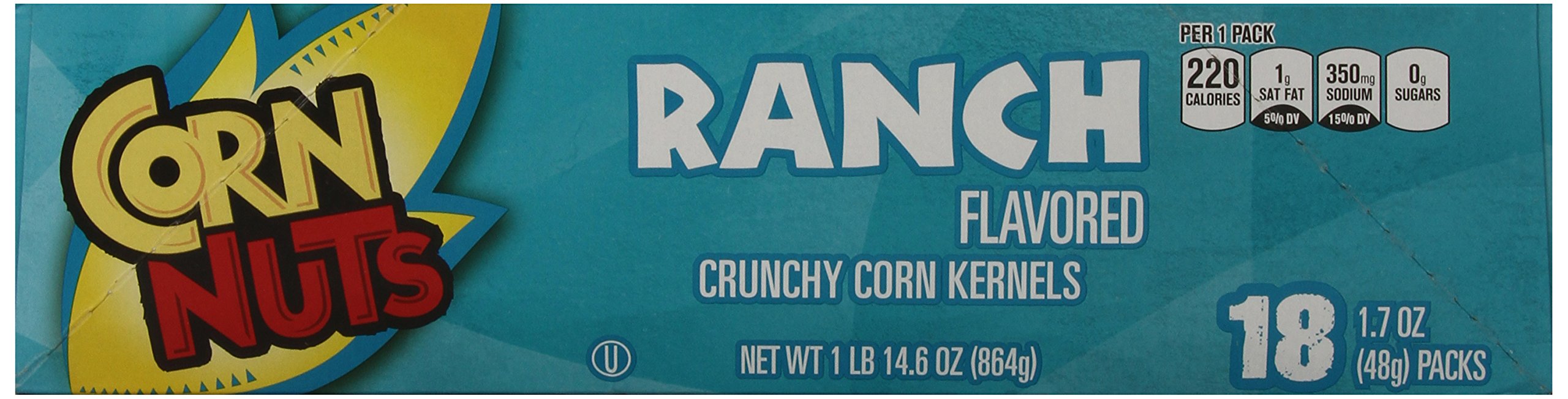 Snapklik.com : Corn Nuts Ranch Crunchy Corn Kernels, 1.7 Ounce