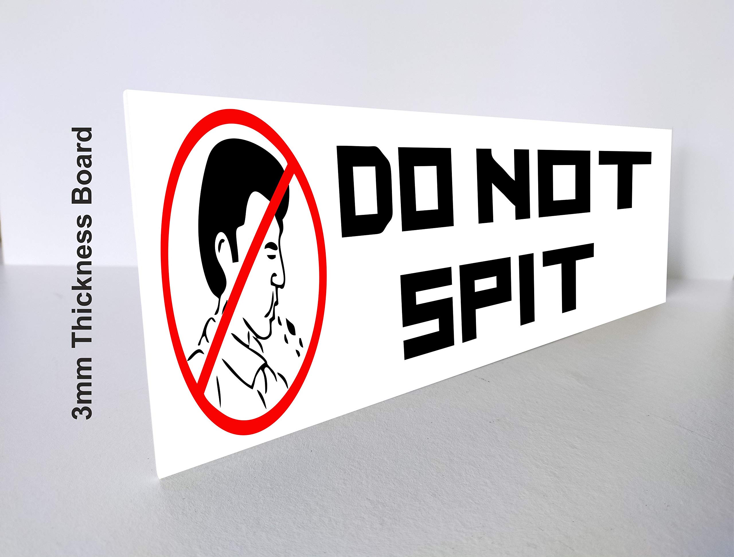 Buy SIGN EVER Do Not Spit Here Sign Boards Bank Office Hospital ...