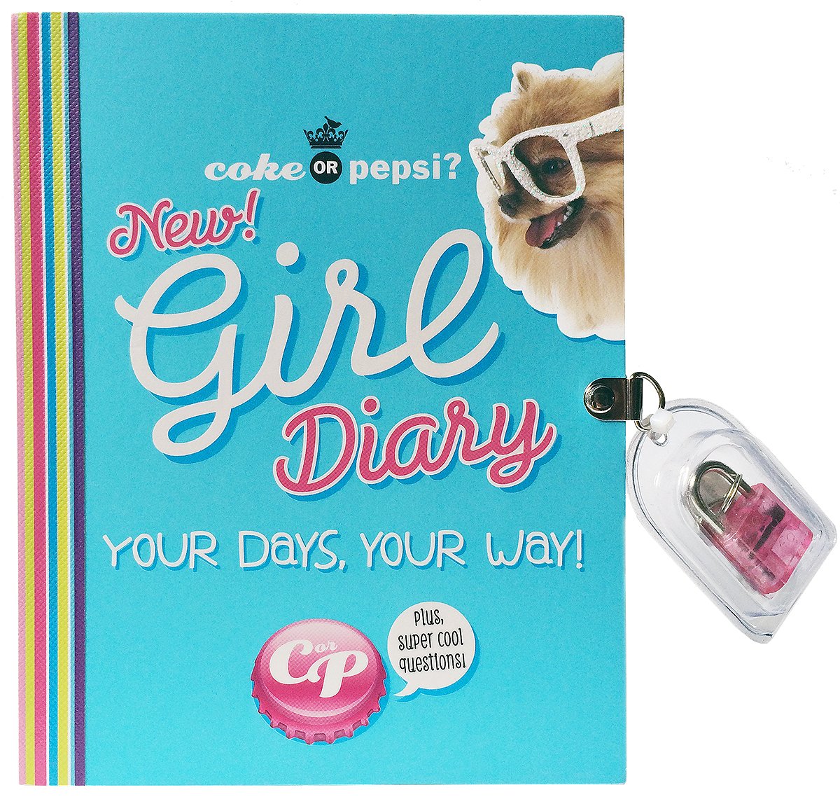 Amazon.com: New! Girl Diary: Your Days, Your Way! (Coke or Pepsi ...