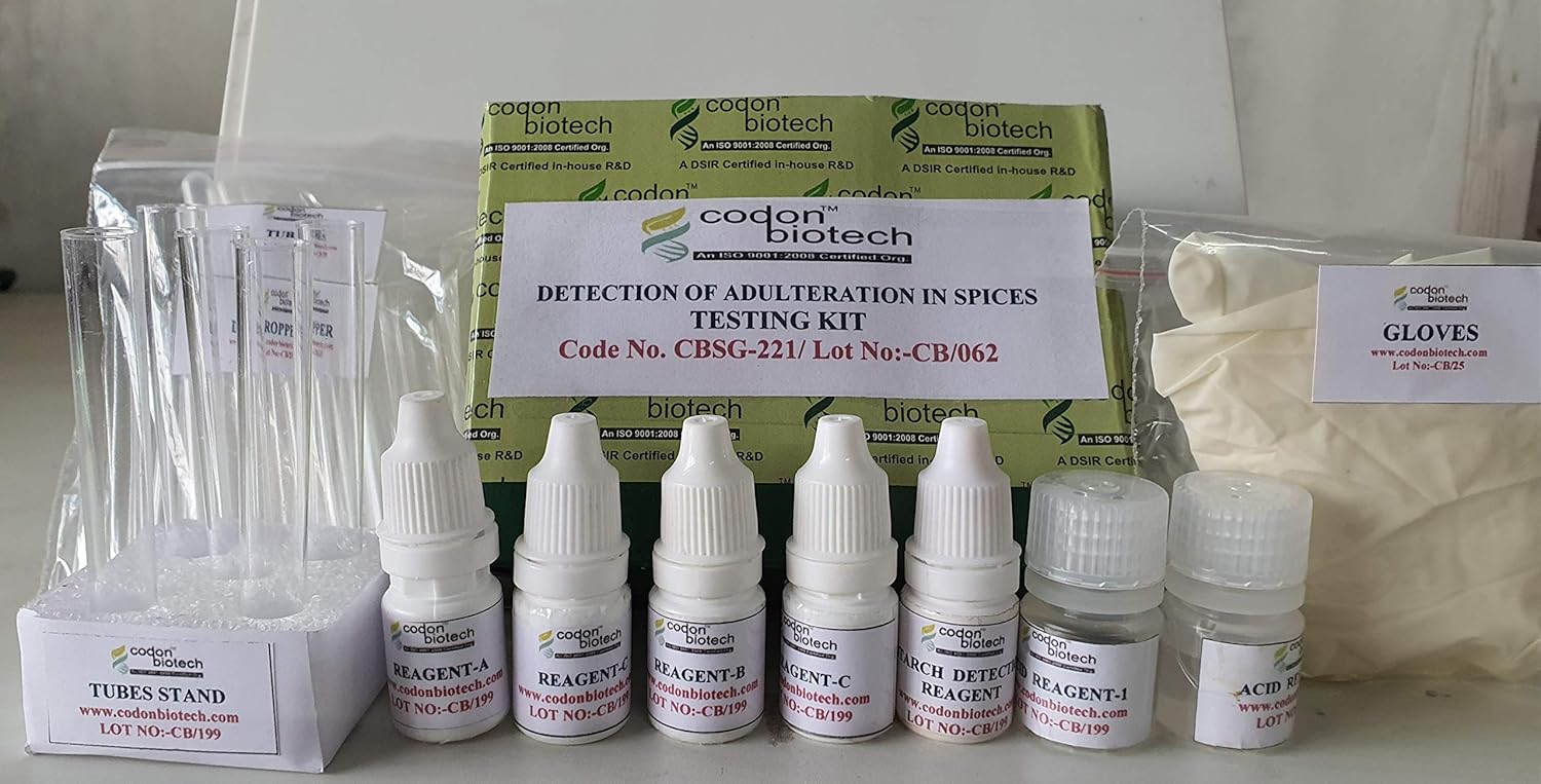 Spice adulteration detection (KIT) : Amazon.in: Industrial & Scientific