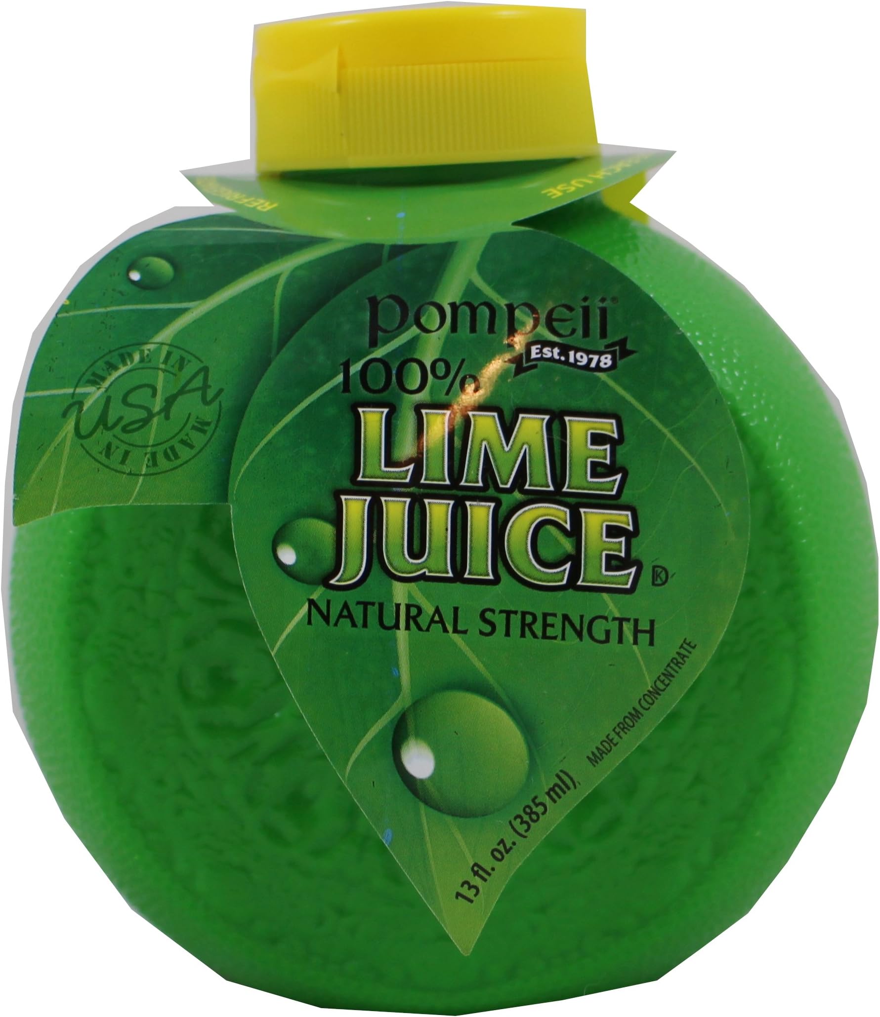 Amazon.com : Pompeii Juice Lime 100% : Grocery & Gourmet Food