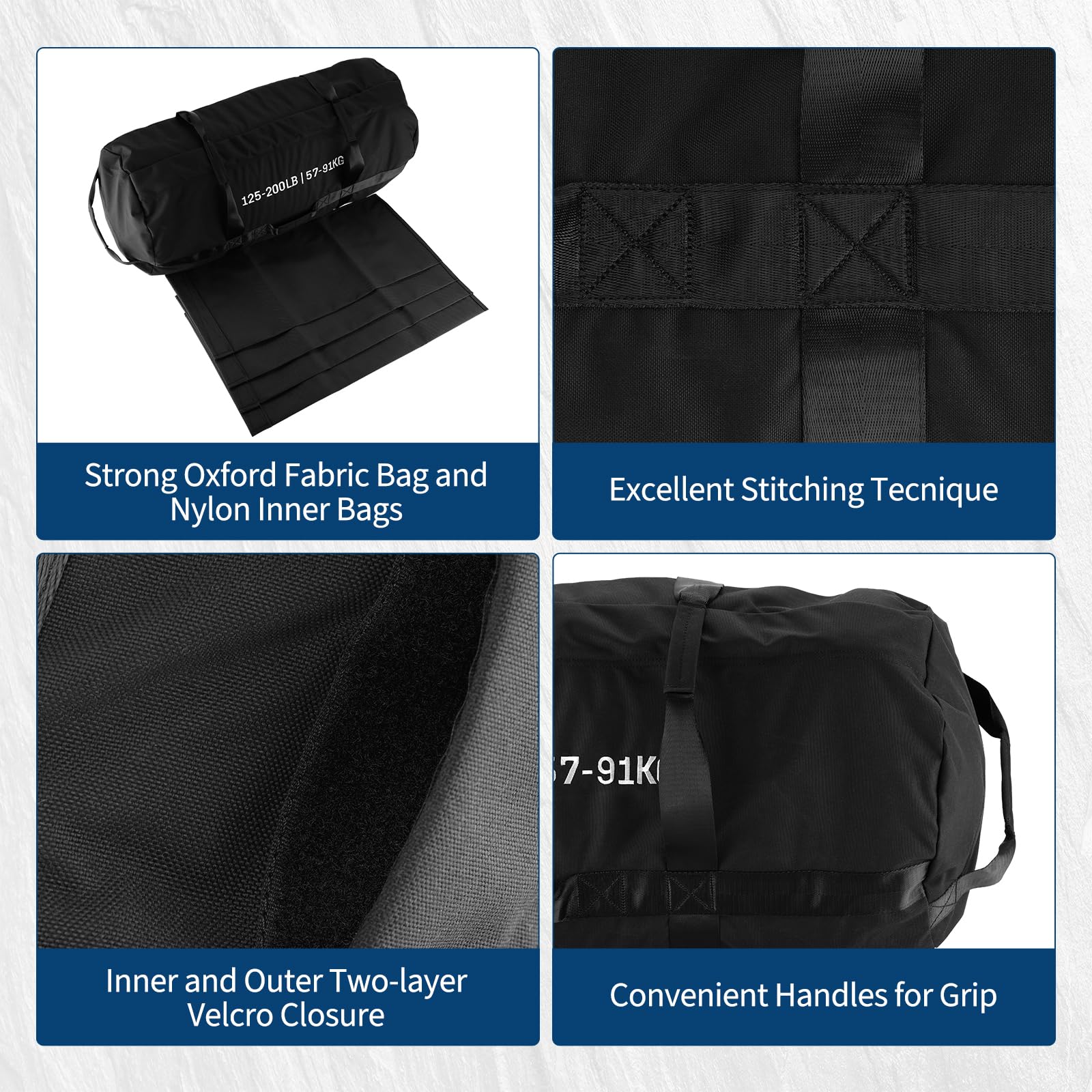 Snapklik.com : Sandbags For Workout,Adjustable Sand Bags For Fitness ...