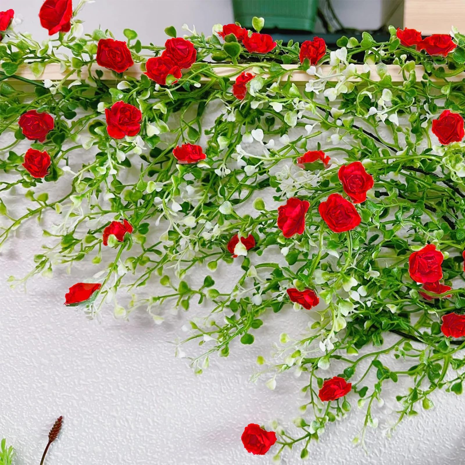 Amazon.com: Warmtree Realistic Miniature Vines Artificial Vines ...