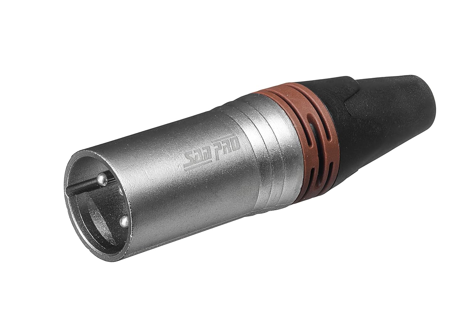 SANPRO M Connect XLR male 3 pin Audio connector (Pack of 20)(Silver ...