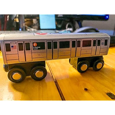 Munipals New York City Subway Wooden Railway (B Nepal | Ubuy