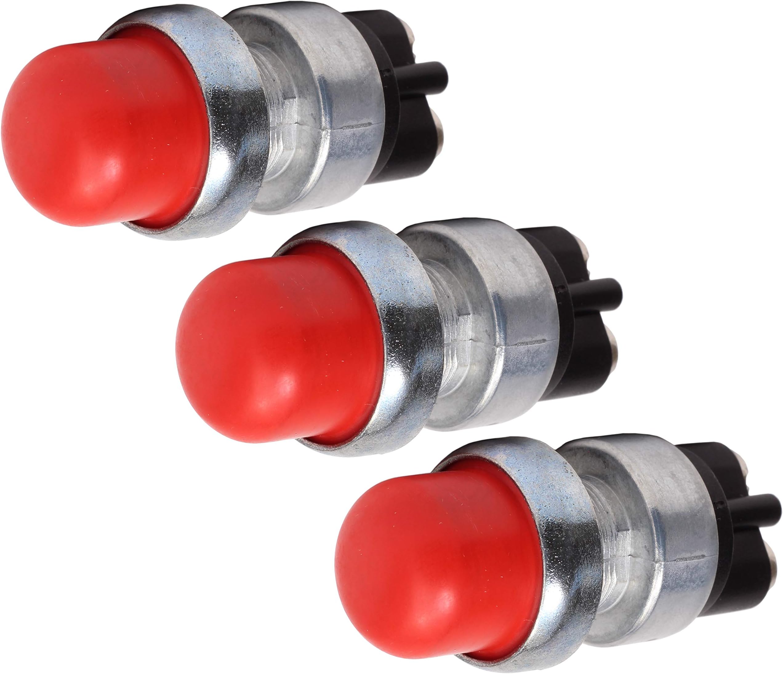 Amazon.com: K4 Red Heavy Duty Momentary On 60 Amp Push Button Starter ...