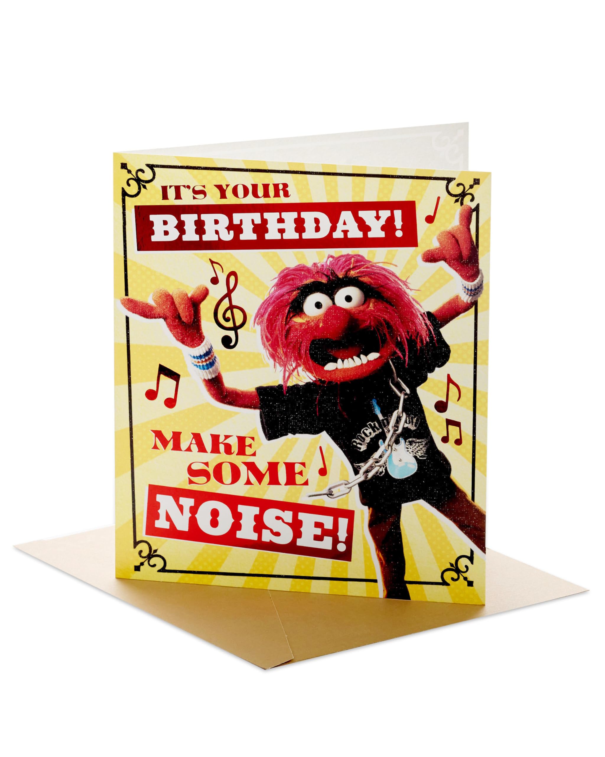 UK Greetings Disney The Muppets Birthday Card for Him/Friend - Animal ...