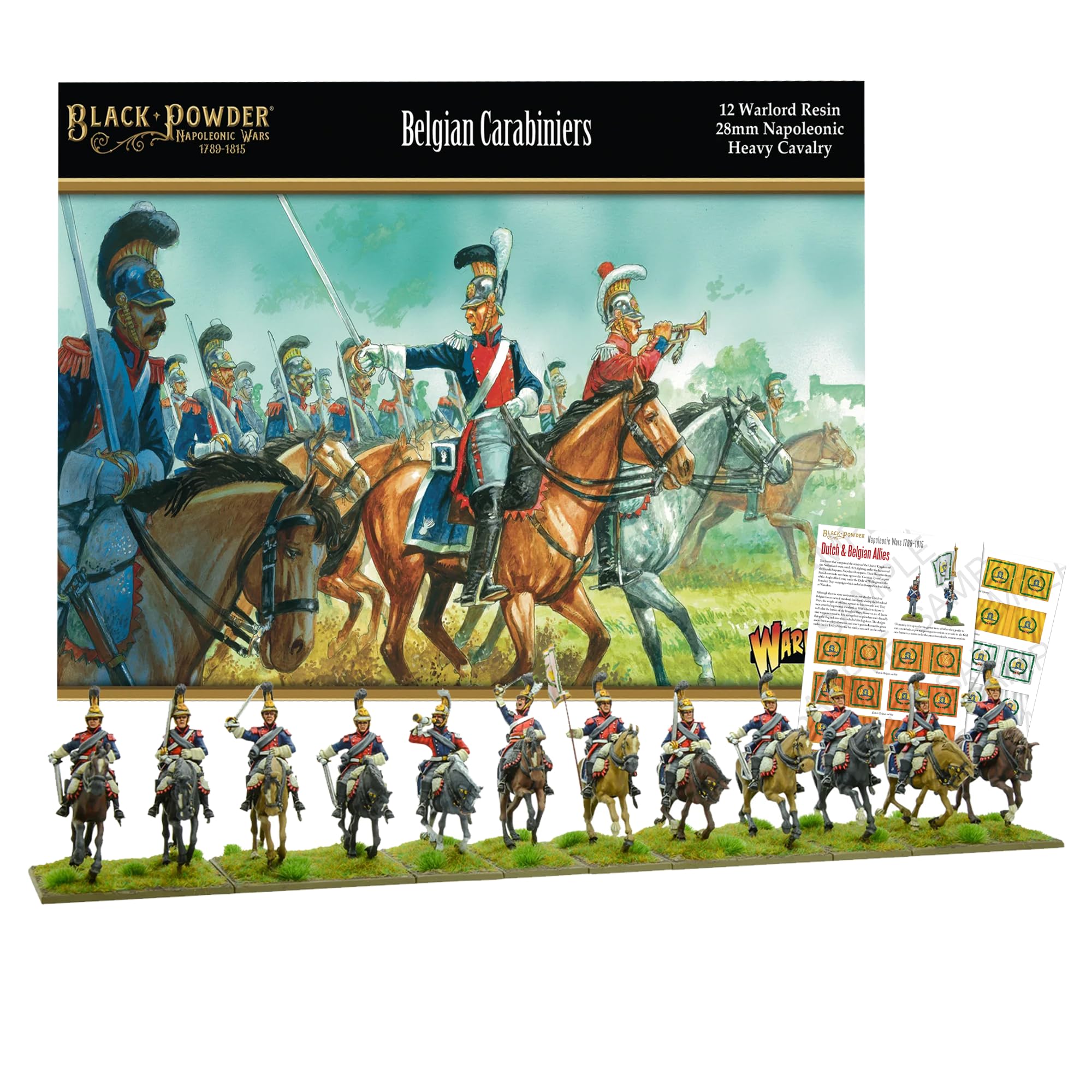Buy Wargames Delivered Napoleonic Belgian Carabiniers 1815 Heavy ...