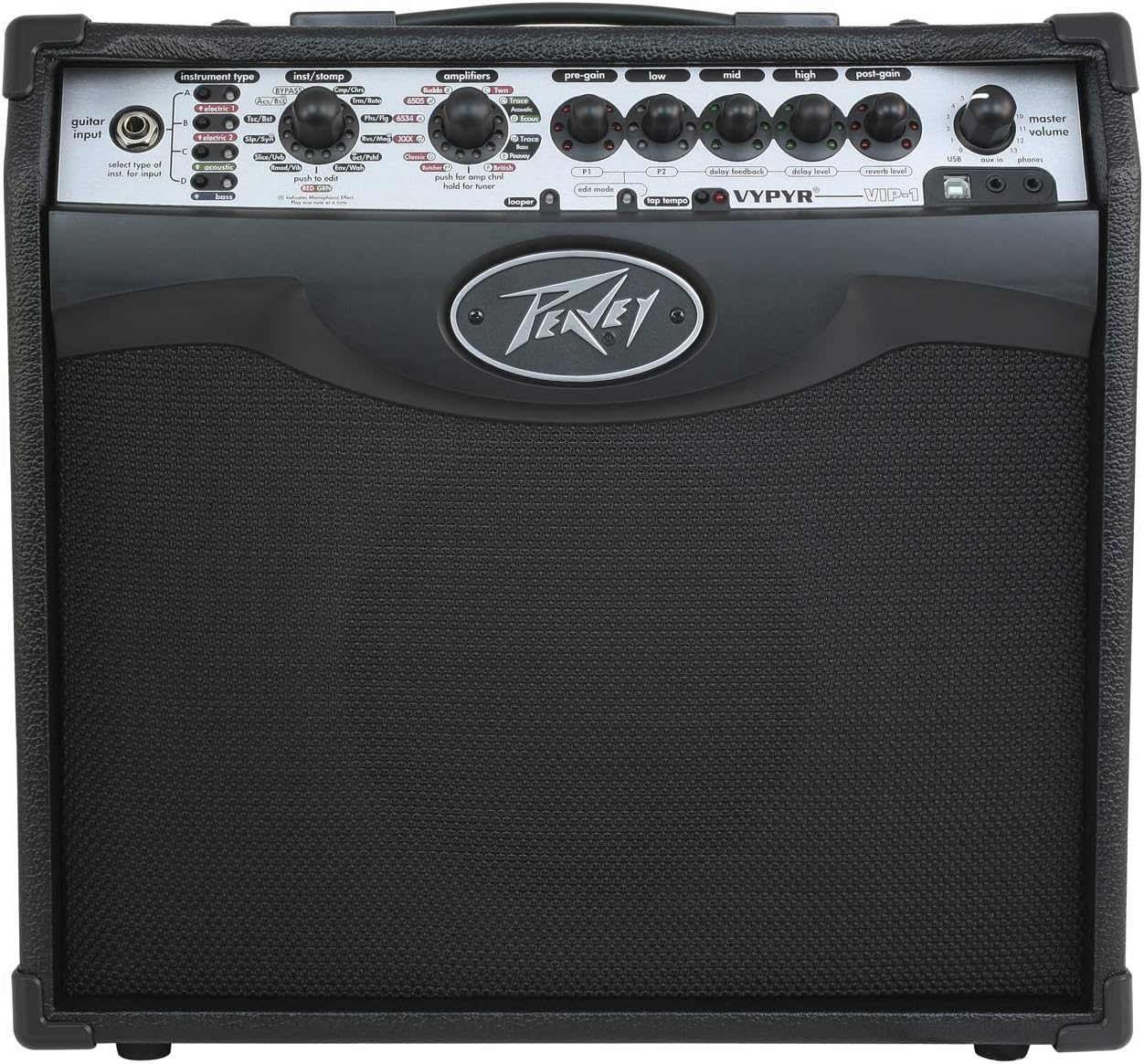 Amazon.com: Peavey Vypyr VIP 1 Guitar Modeling Amp : Musical Instruments