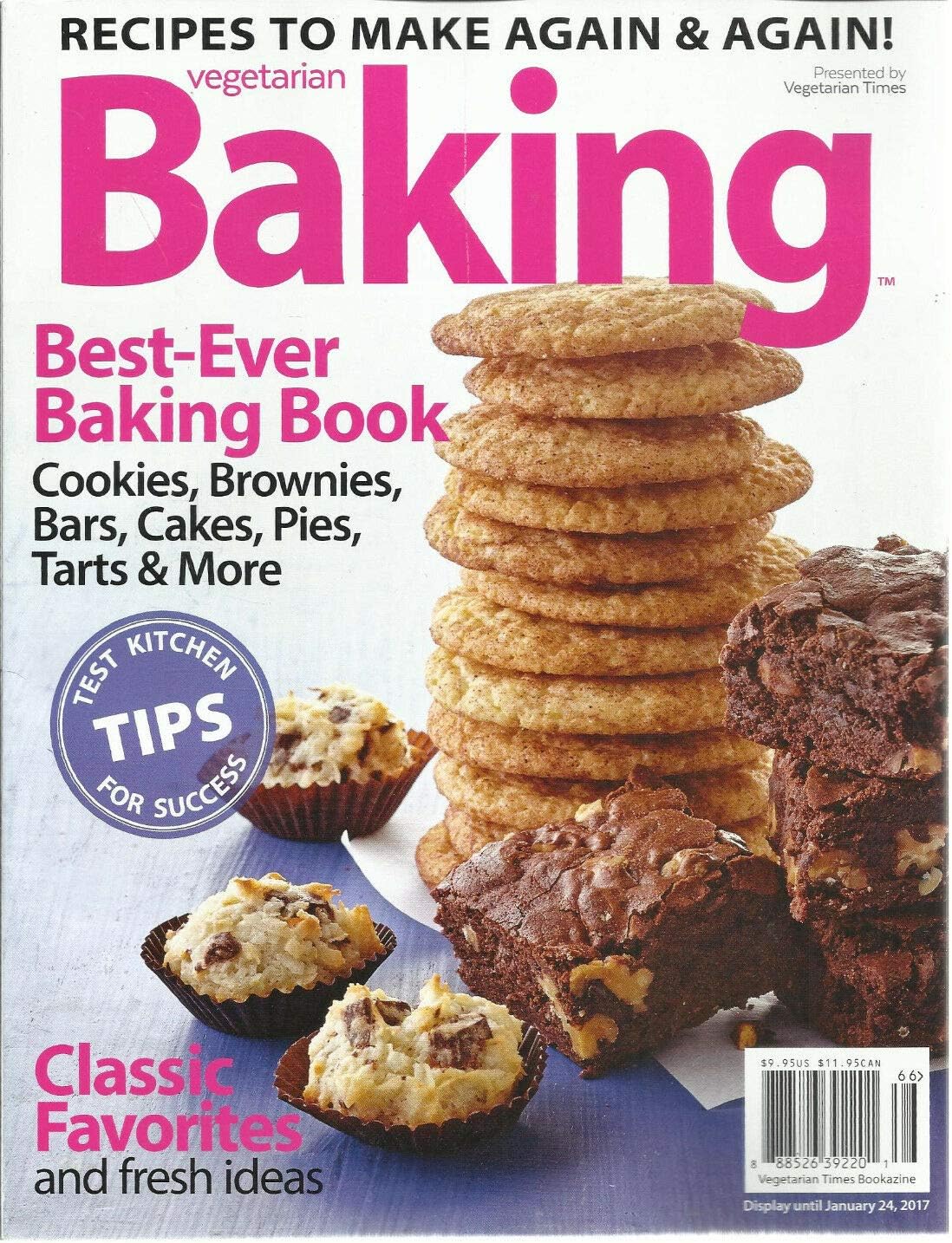 Amazon.com: VEGETARIAN BAKING MAGAZINE, BEST-EVER BAKING BOOK RECIPES ...