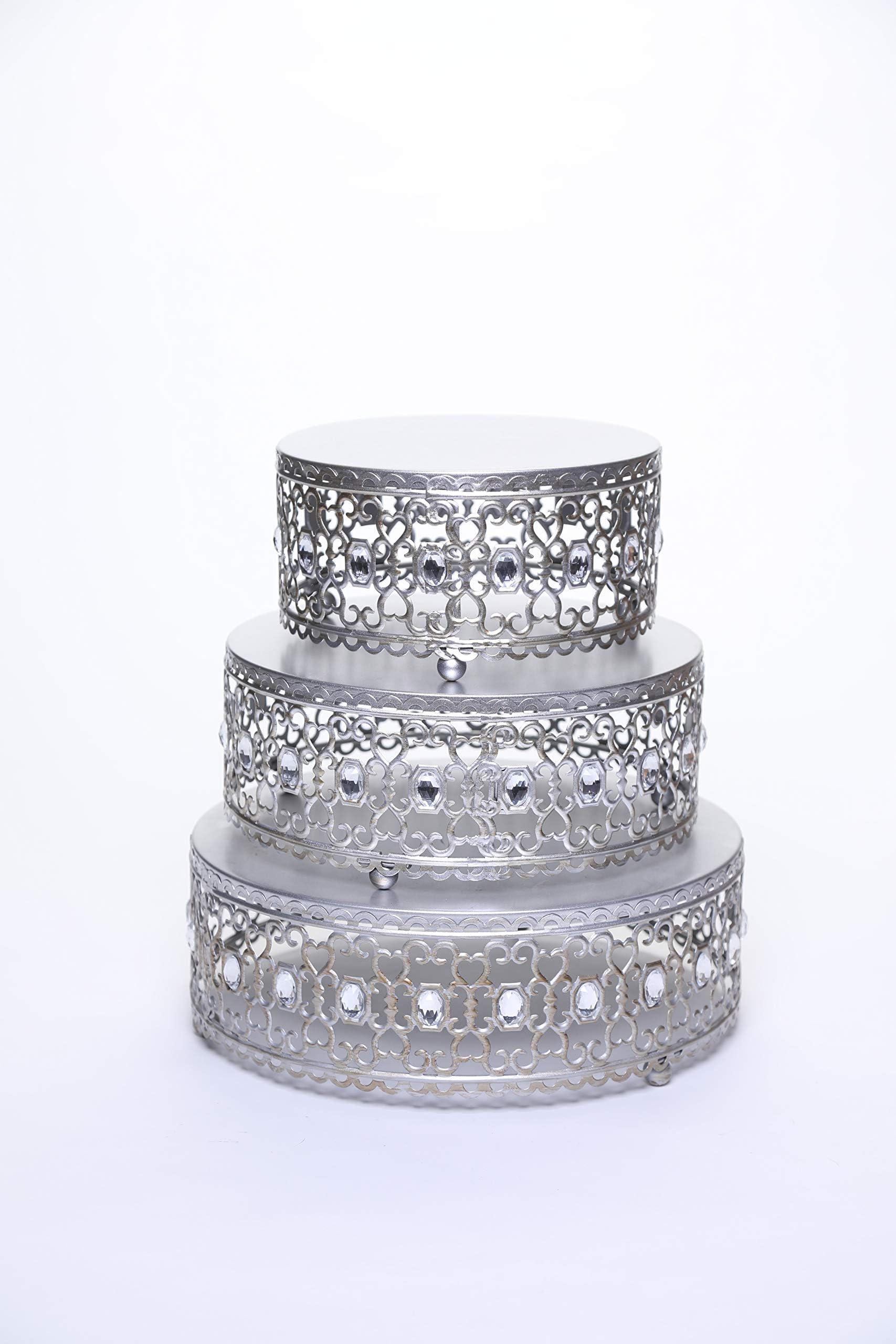 Amazon.com: NOKI Square Acrylic Cake Stand: 12 Inch Cake Stand with ...