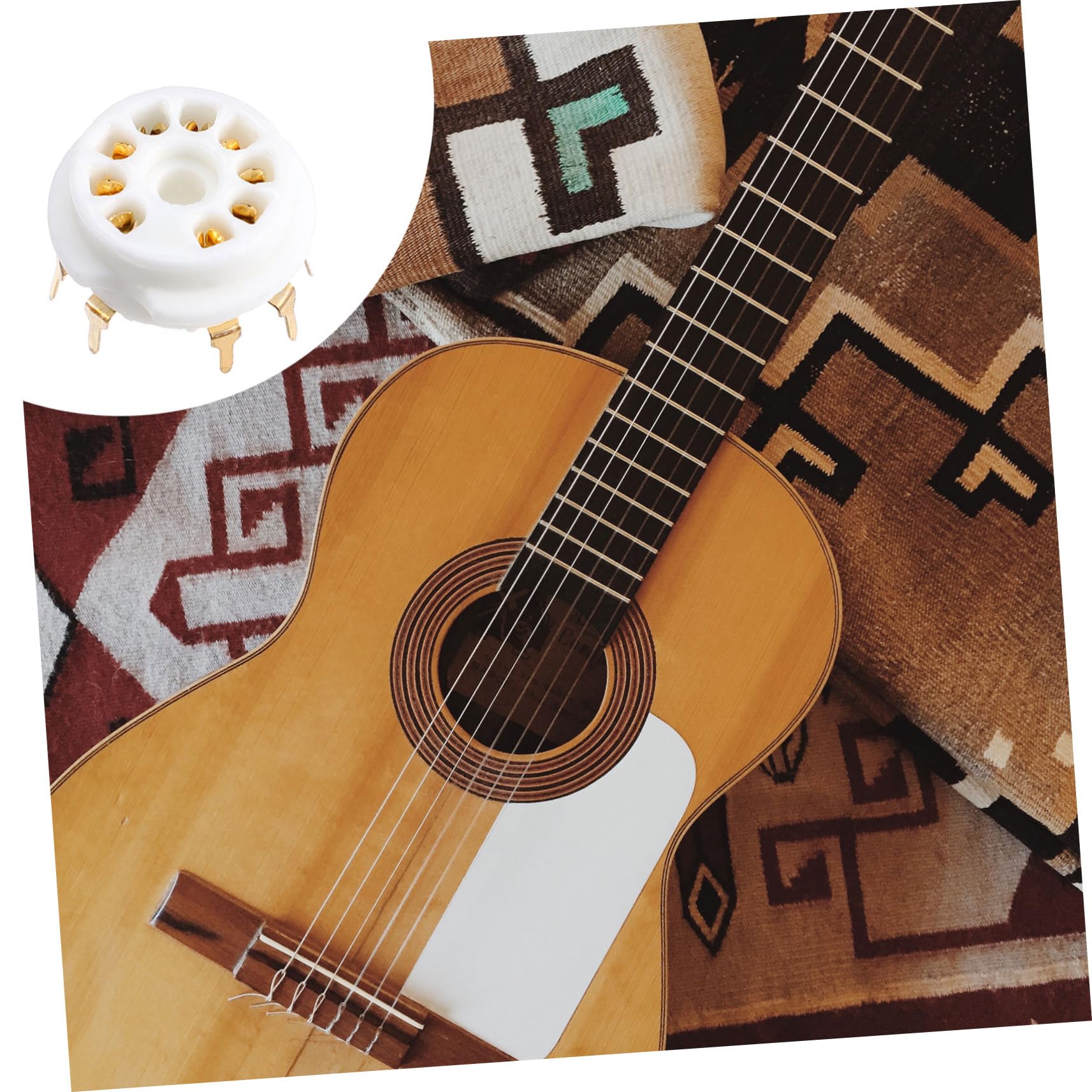 Snapklik.com : 4pcs Nine-pin Tube Holder Vacuum Tube Plated 9- Pin ...