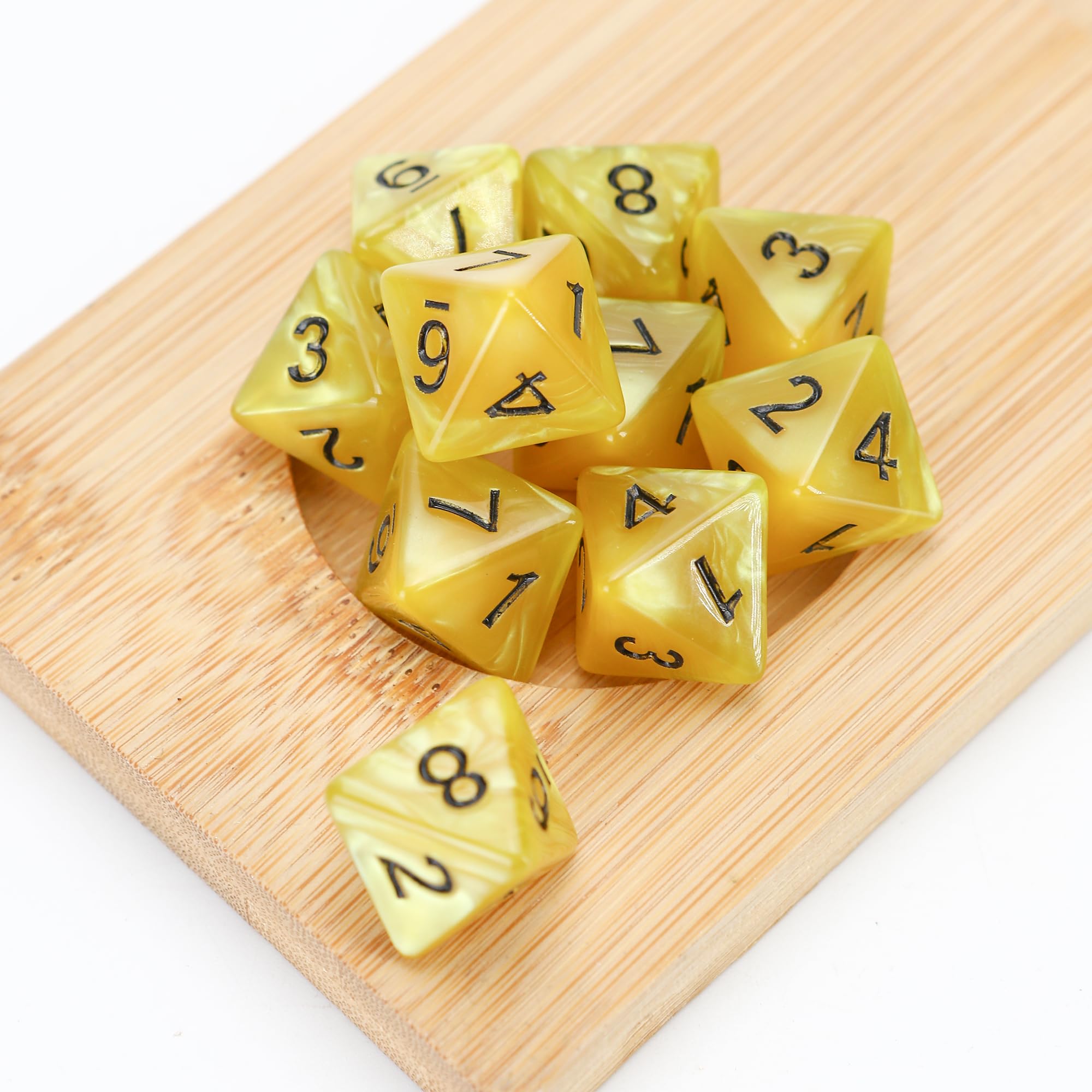 Dice Numbers Chessex Frosted Clear Dice With Black Numbers Polyhedral