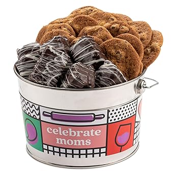 Amazon.com : David’s Cookies Love Assorted Cookies Bucket – Thin Crispy ...