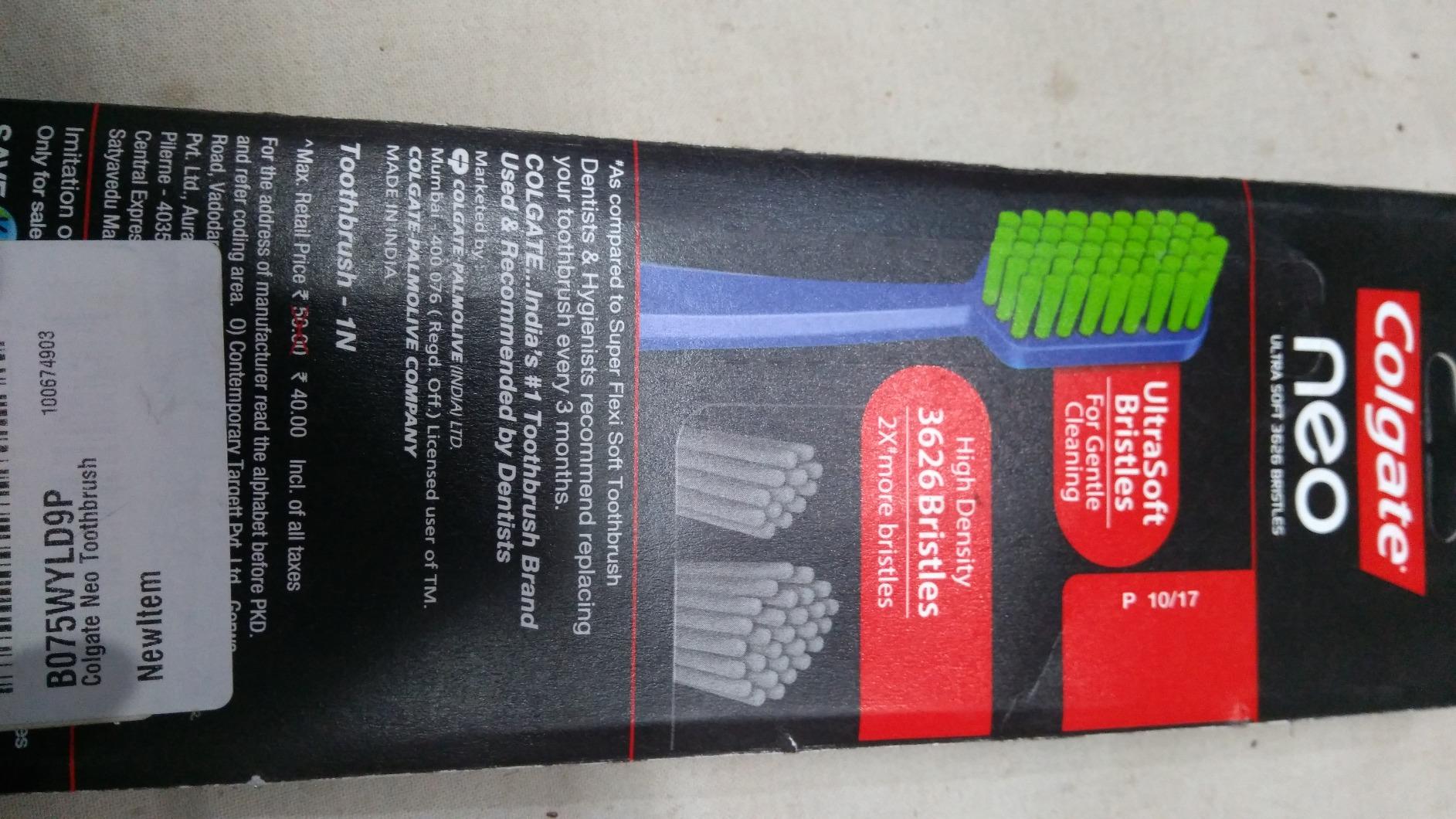 Buy Colgate Neo Toothbrush (Ultra Soft), 1 Pc Online at Low Prices in ...