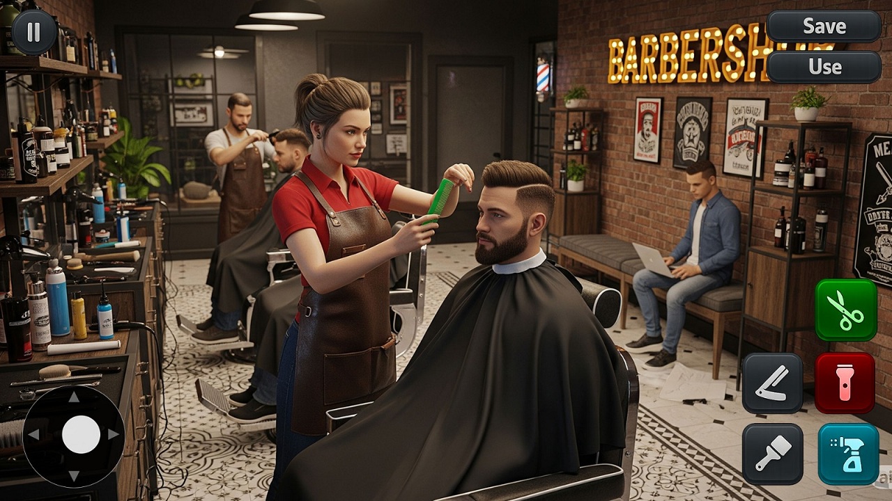 Man Haircut Games