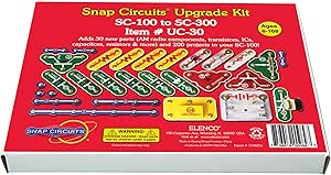 Amazon.com: Snap Circuits - UC-30 Upgrade Kit SC-100 to SC-300 : Toys ...