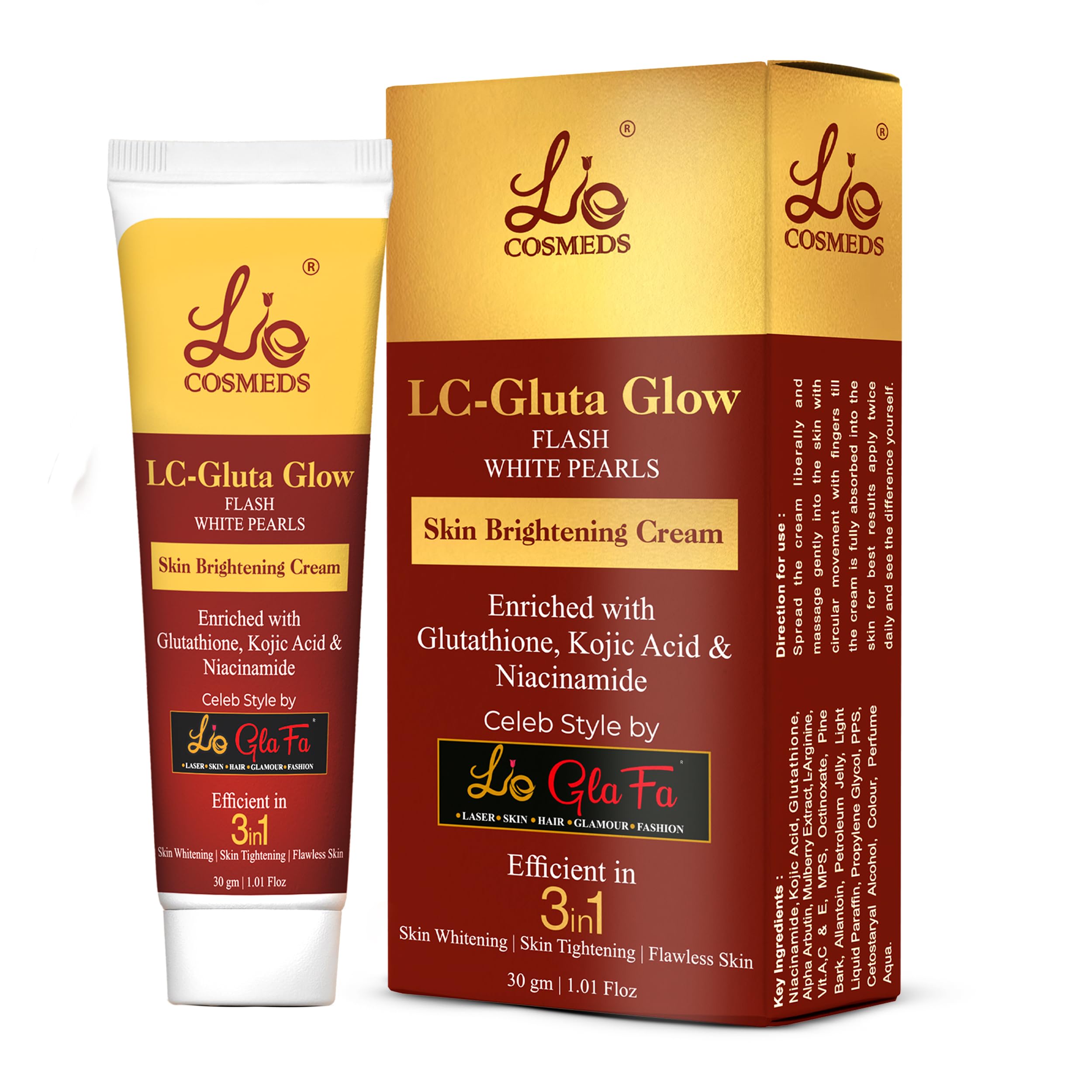 Buy Lio Cosmeds Face Cream for Skin Brightening, Lightening, Pigmentation, Pores Tightening ...