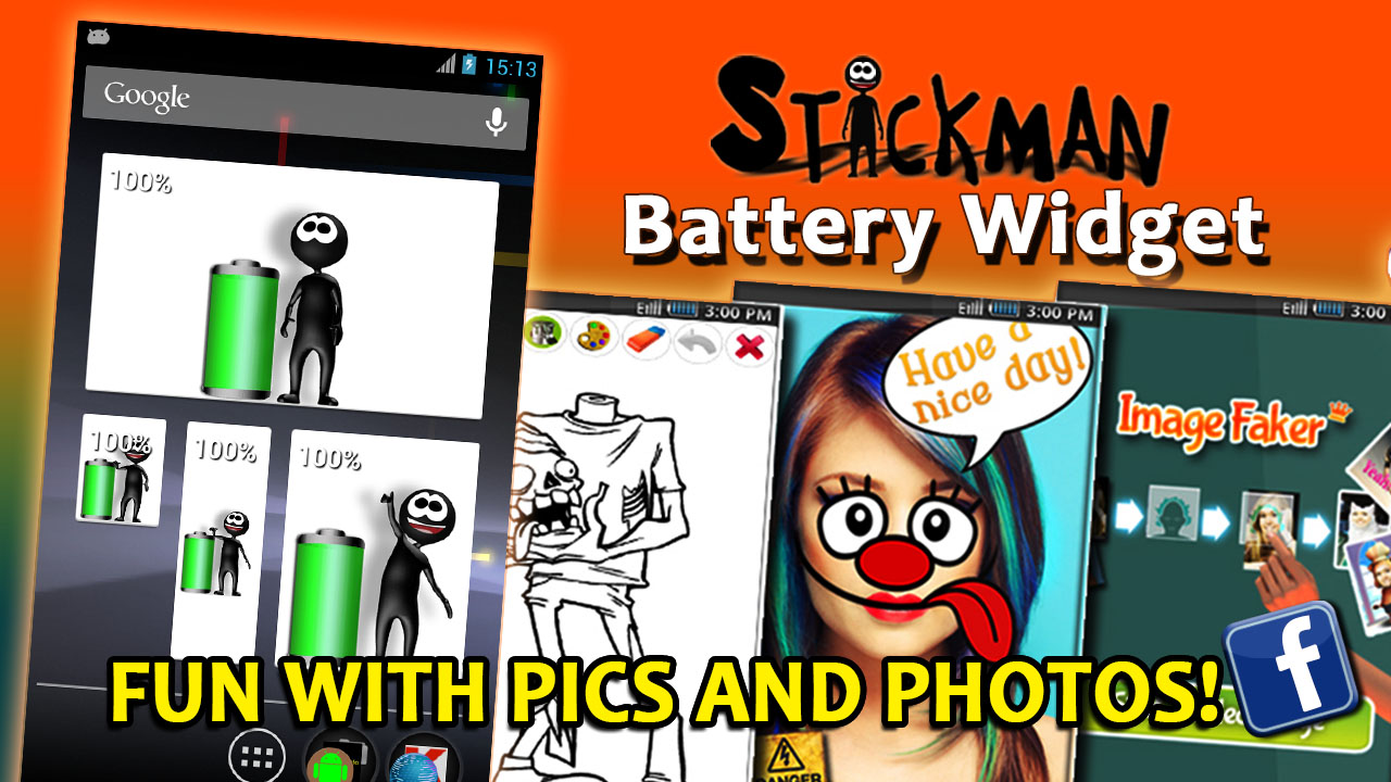 Stickman Battery Widget (Free) - App on Amazon Appstore