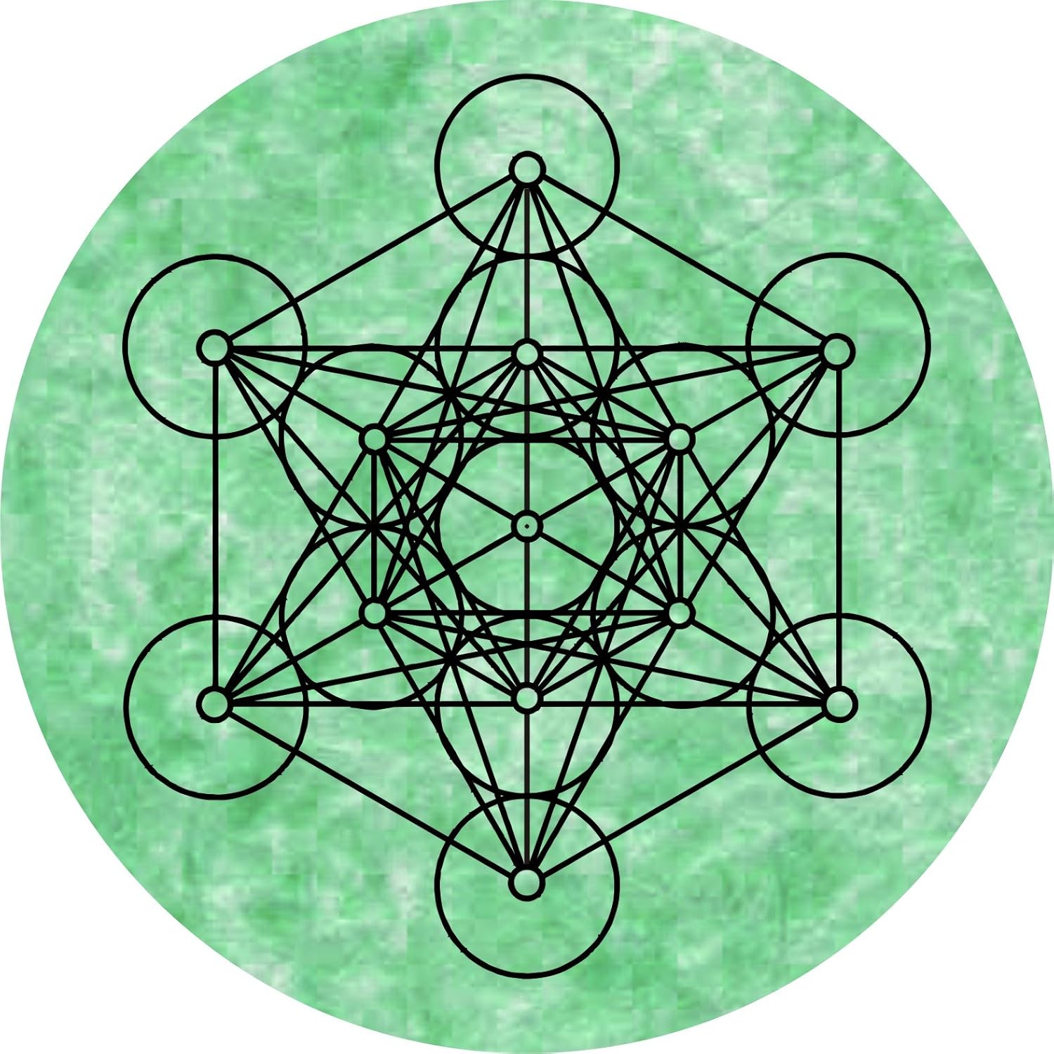 Amazon.com: Legacystraps Metatrons Cube Sacred Geometry Crystal Grid ...
