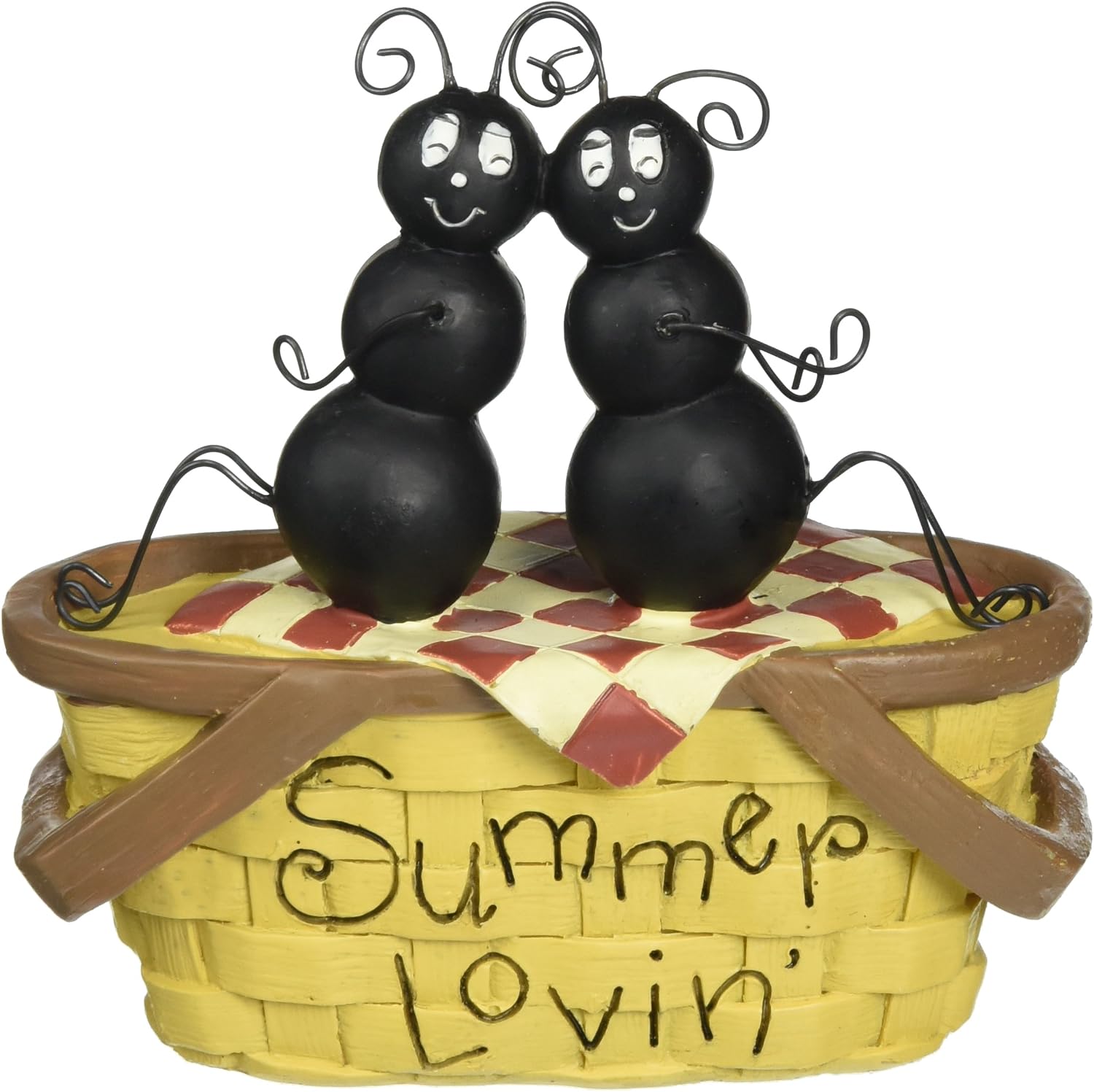 Blossom Bucket Summer Loving Basket with Ants Decor : Amazon.ca: Home