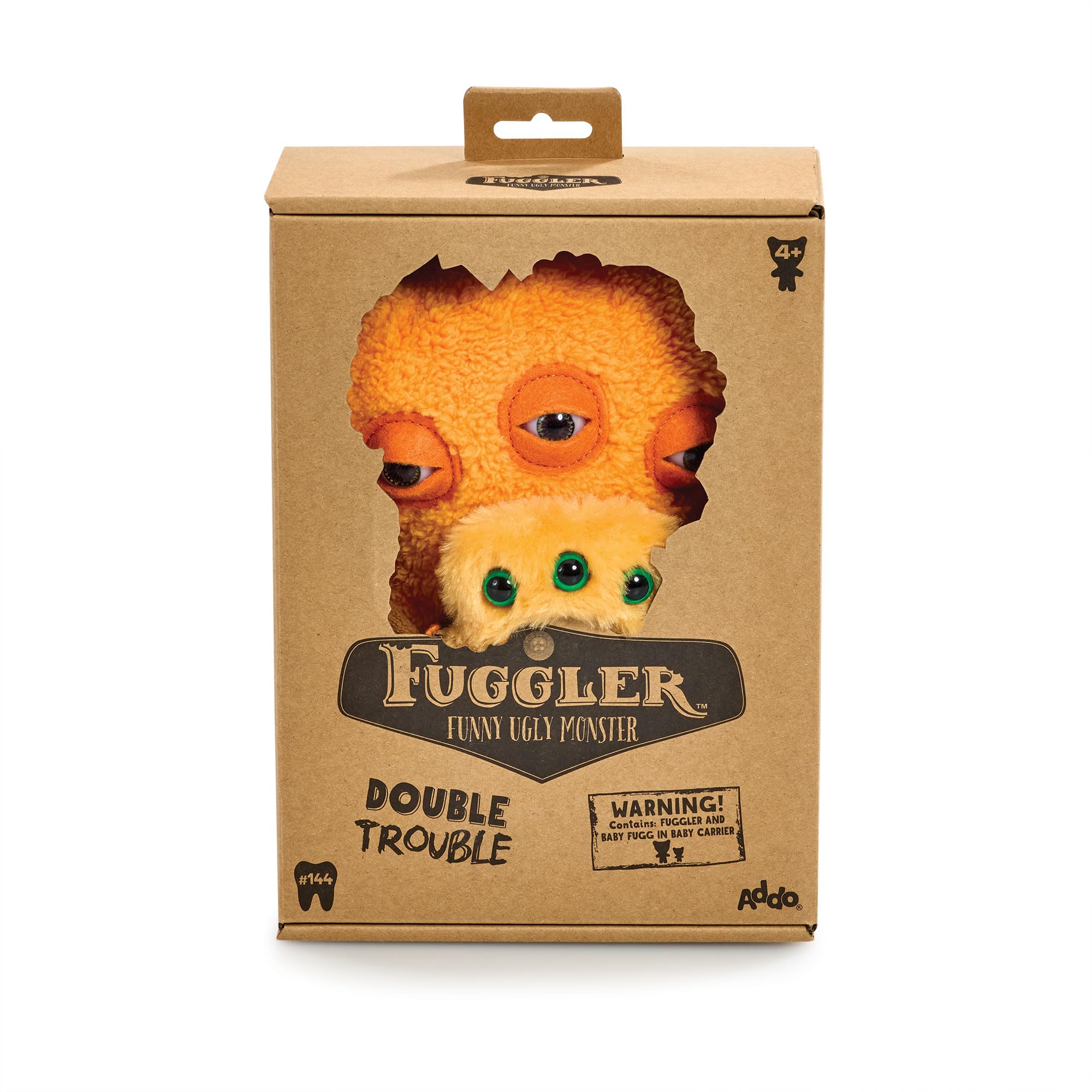 Fuggler Double Trouble Annoyed Alien Soft Toy For Children From 4 Years ...