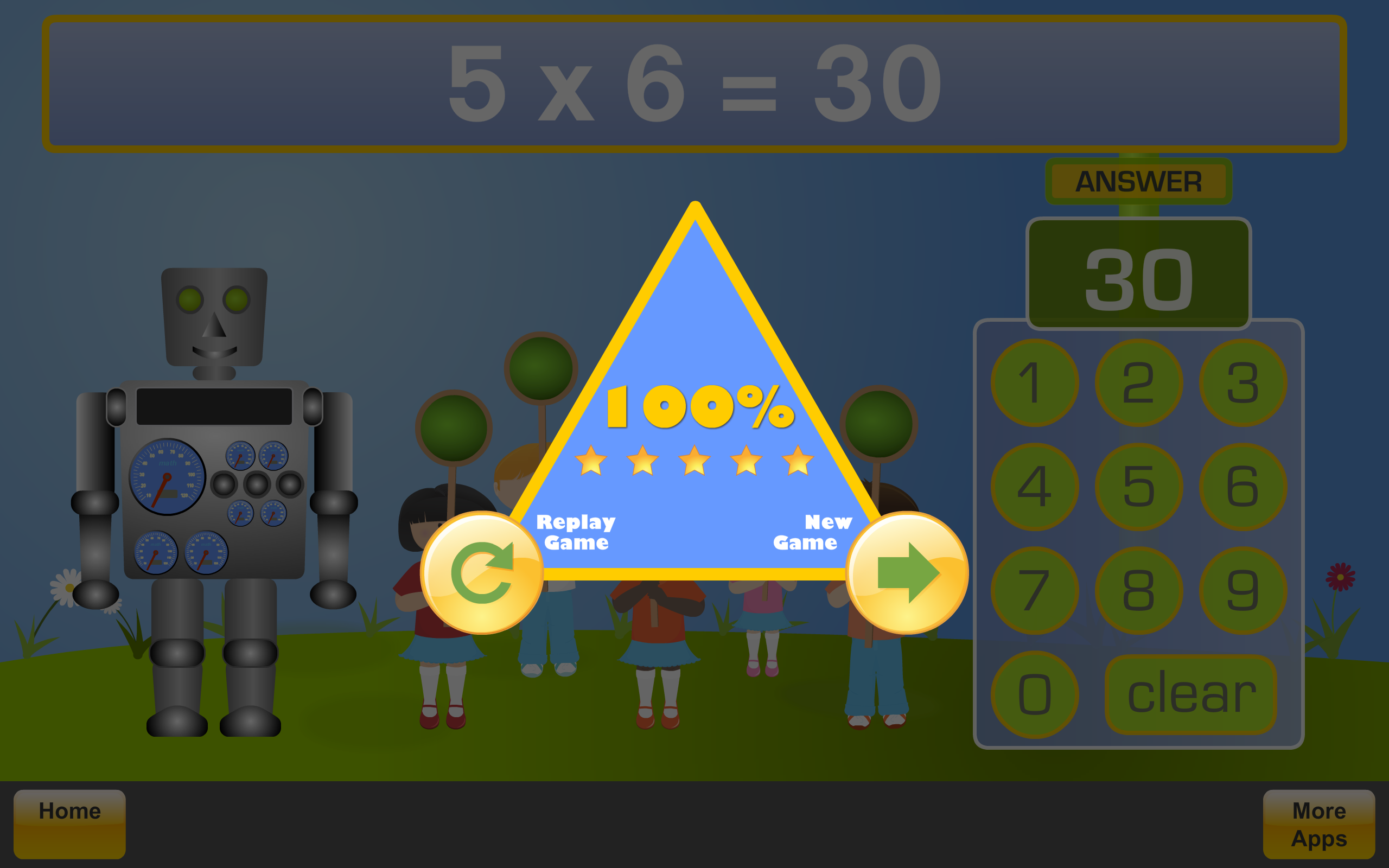 Math Robot - App on the Amazon Appstore