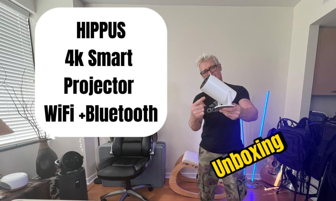 Watch Unboxing & Demo Smart 4K Projector With Remote on Amazon Live