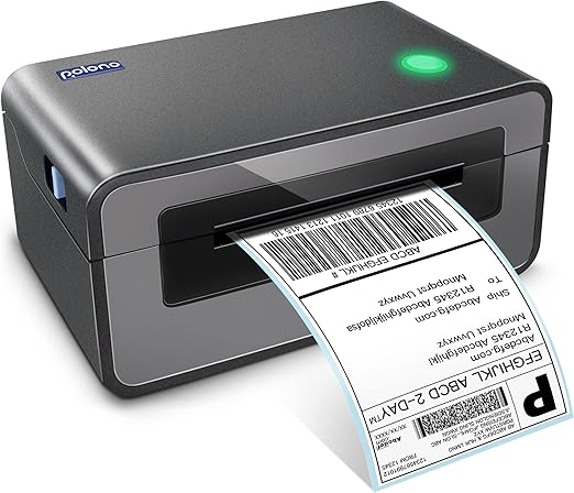 POLONO Etikettendrucker DHL Labeldrucker 4XL Ettikettendrucķer USB ...