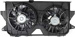 MYSMOT 620-042 Dual Radiator and Condenser Fan Assembly For 2005-2007 ...