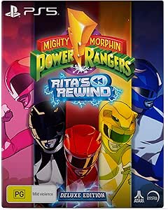 Mighty Morphin Power Rangers: Rita's Rewind Deluxe Edition - PlayStation 5 : Amazon.com.au ...