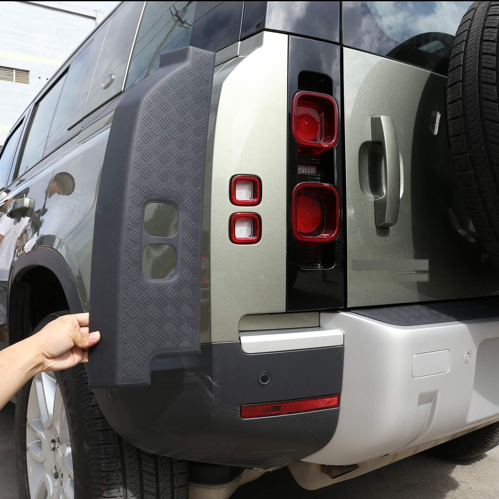 CHEYA ABS Black Body Anti-scratch Protection Cover Trim Kit for Land ...