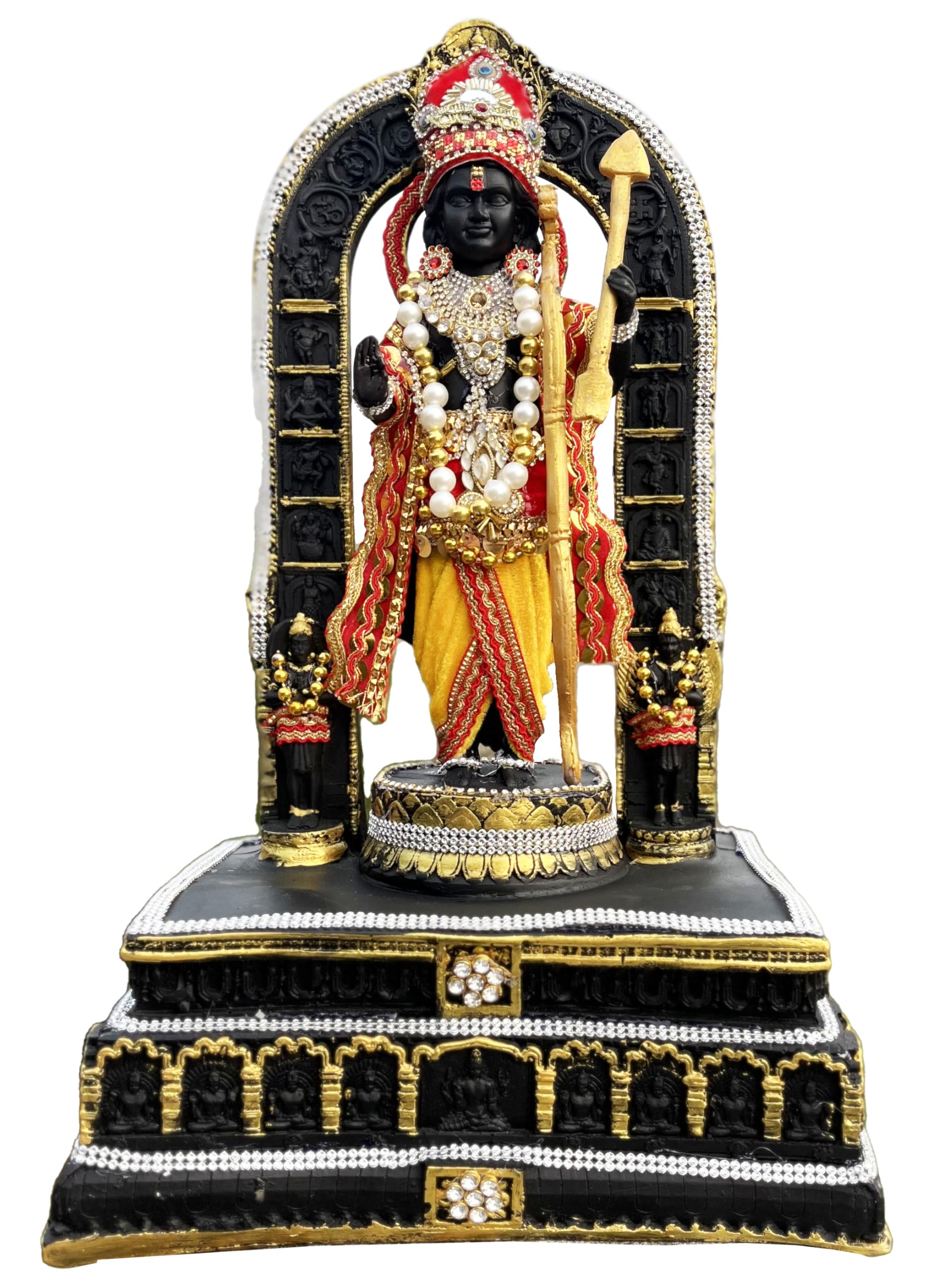 Buy Big Size 18 Inches Balak Ram Mandir Ayodhya Ram Lalla Idol ...