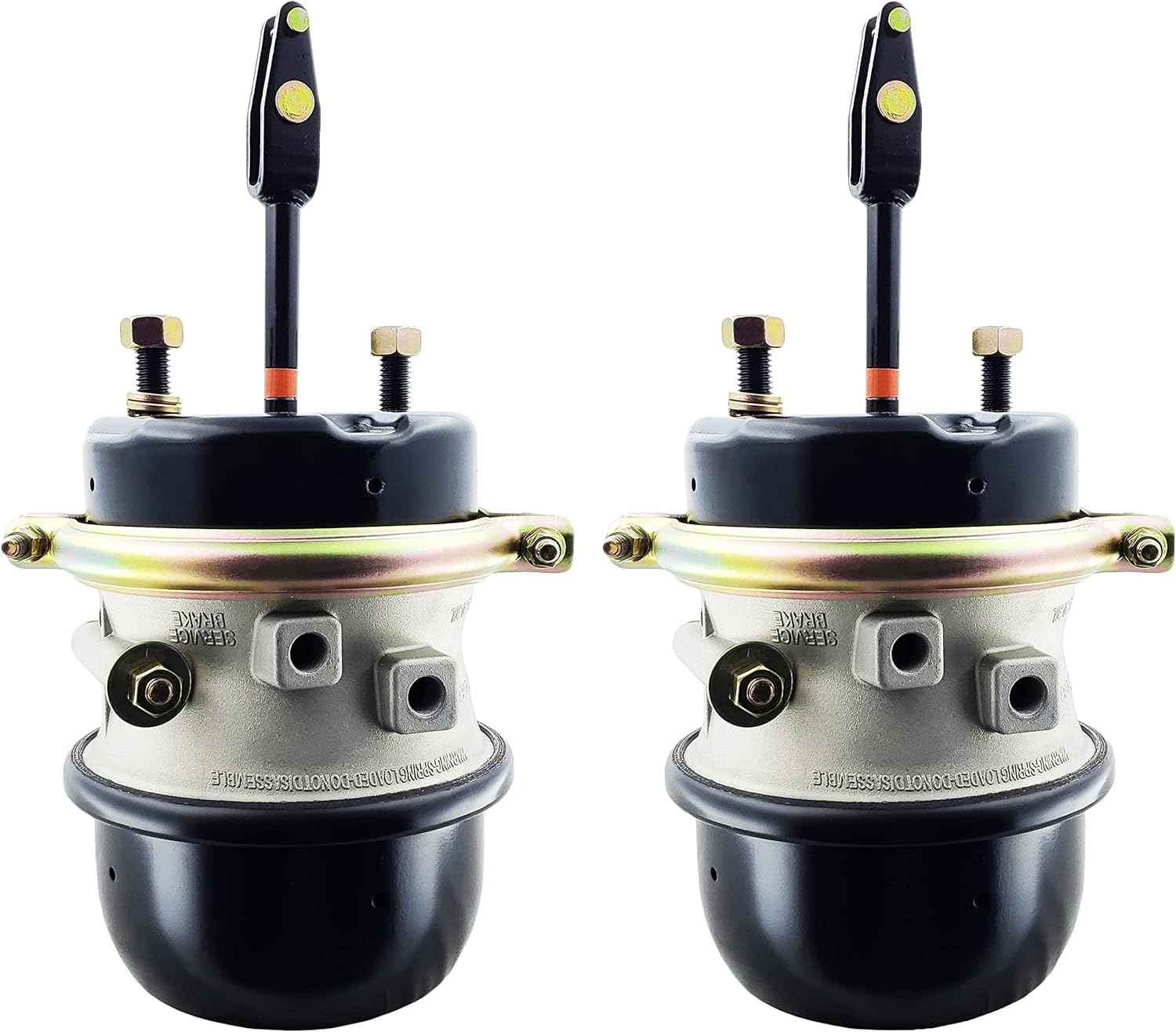 Amazon.com: Pair of Type 30/30 Air Brake Chamber Welded Clevis 3" Long ...