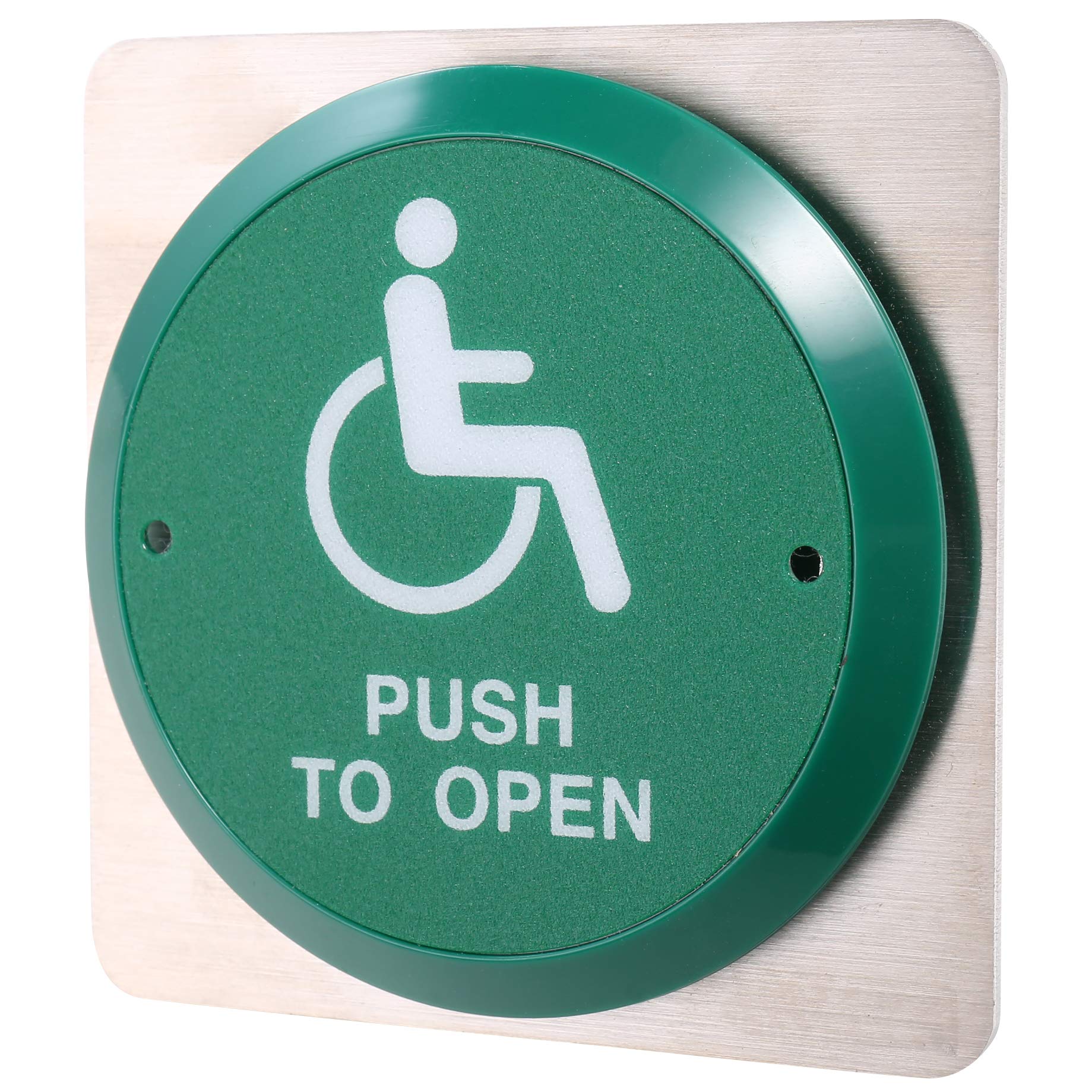 Snapklik.com : Stainless Steel Panel Door Release Button Push To Open ...