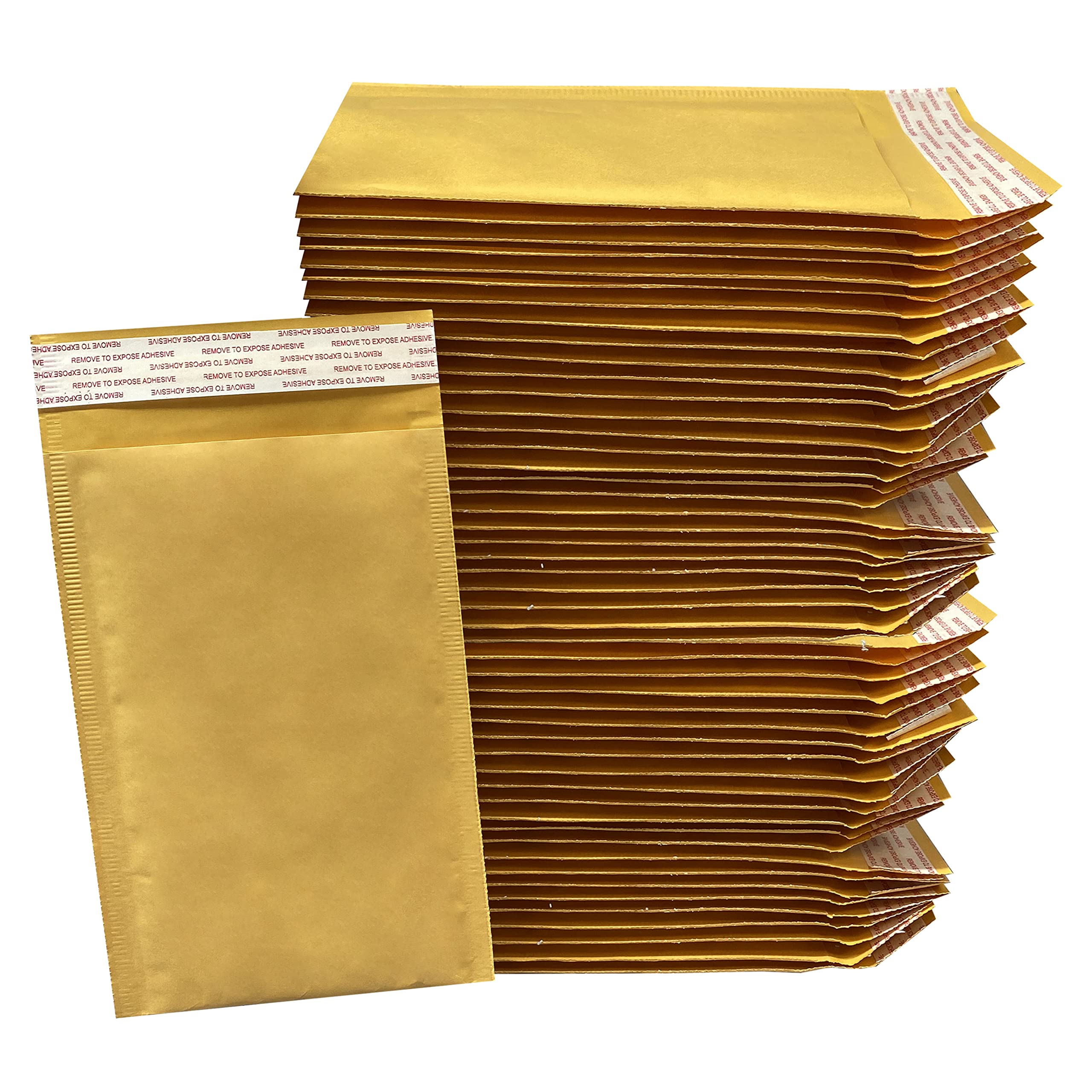 Amazon.com : UOFFICE Kraft bubble mailers, 250 Pack padded shipping ...