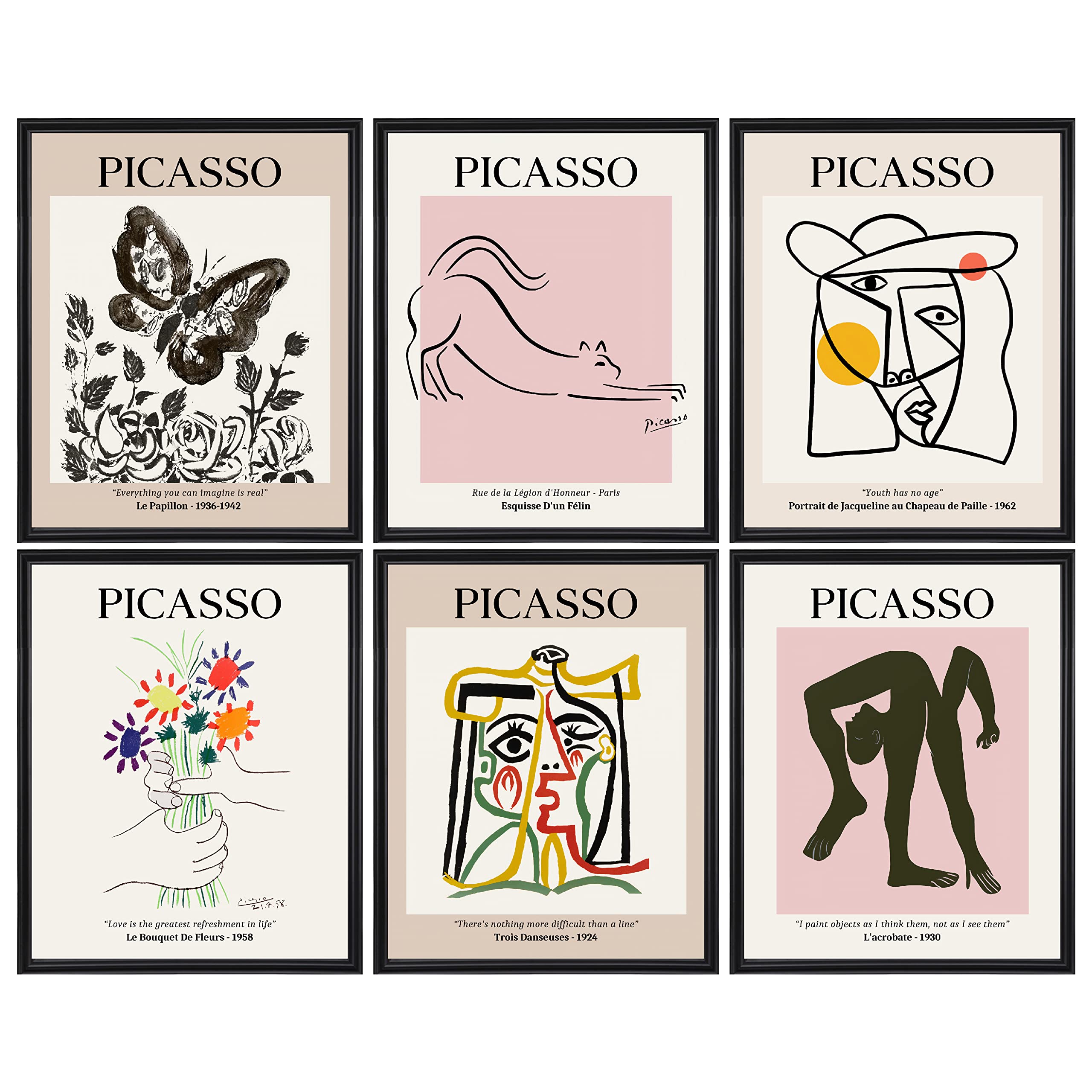 Buy 97 Decor Picasso Wall Art - Pablo Picasso for Room, Picasso Prints ...