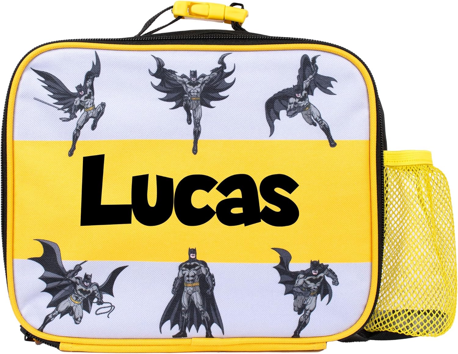 BATMAN Personalised Children’s Lunch Bag - Insulated School Lunch Bag ...