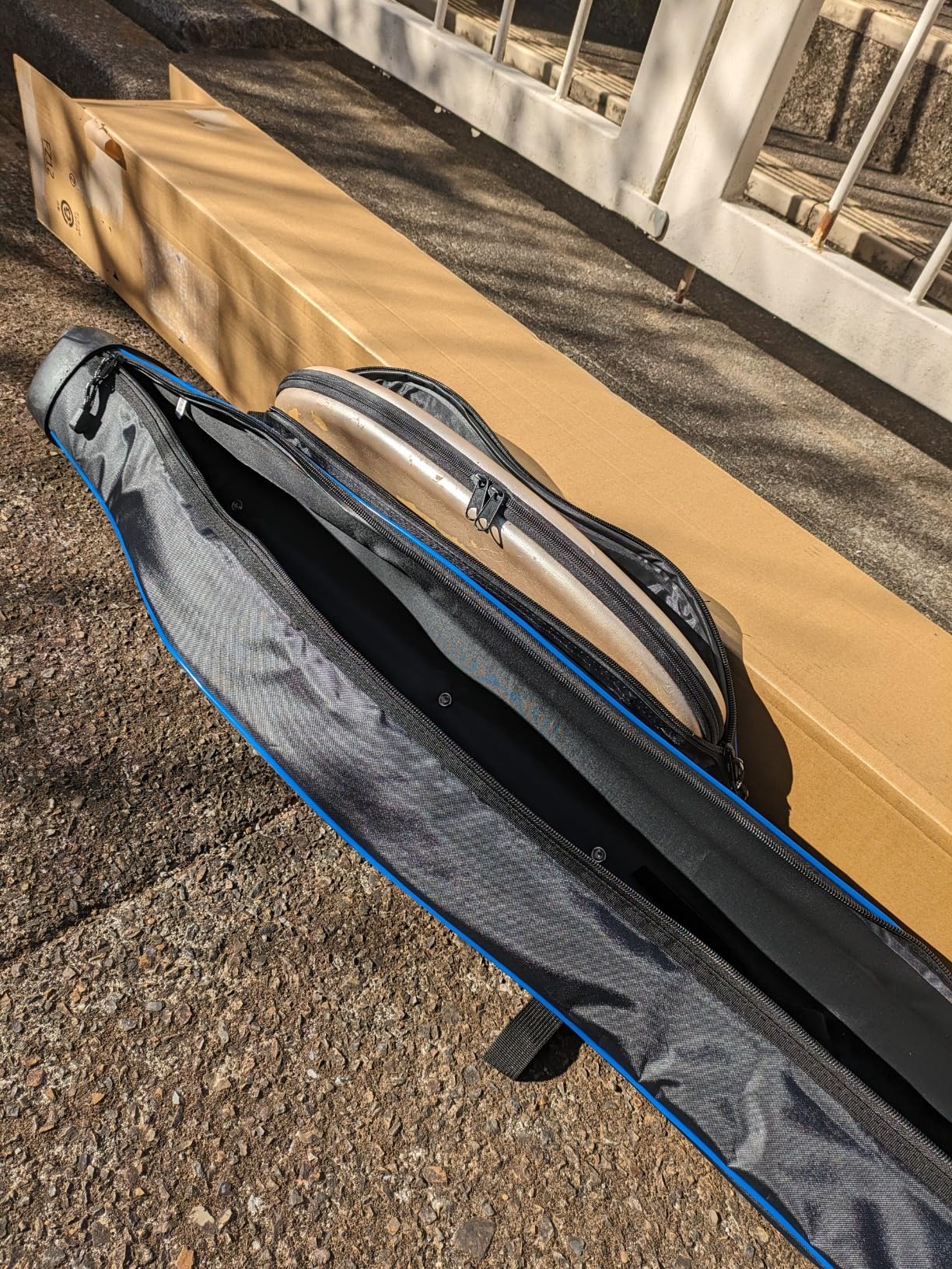 Amazon | RISEWAY(ライズウェイ) ストレートハードロッドケース 110cm ブラック UBA-008 | ライズウェイ(RISEWAY) | ロッドケース