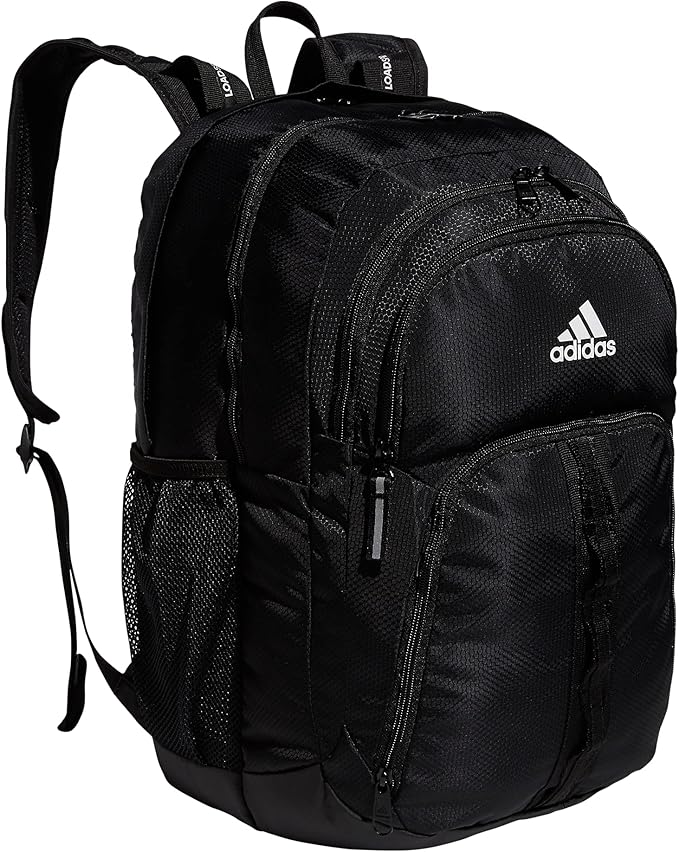 Amazon.com | adidas Unisex Prime 6 Backpack, Black, One Size | Casual ...