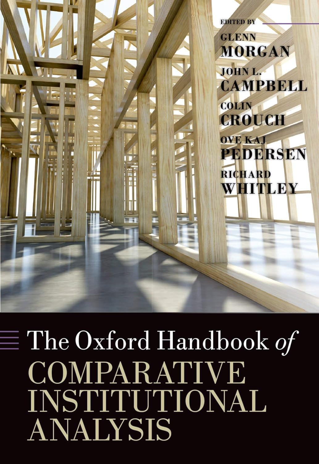 Amazon.com: The Oxford Handbook of Comparative Institutional Analysis ...