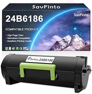 Amazon.com: SavFinto 24B6186 High Yield Compatible Toner Cartridge ...