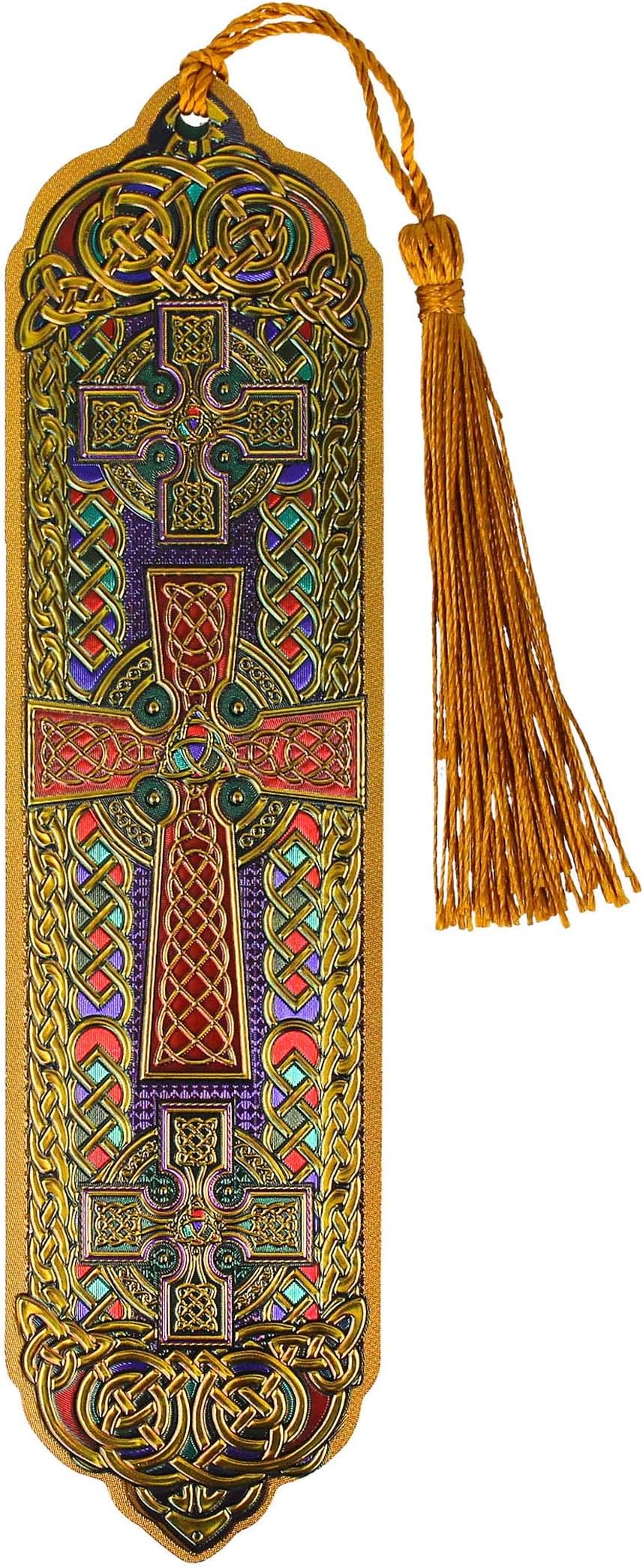 Amazon.com: Celtic Foil Bookmark - Celtic Cross Design (14x4cm ...