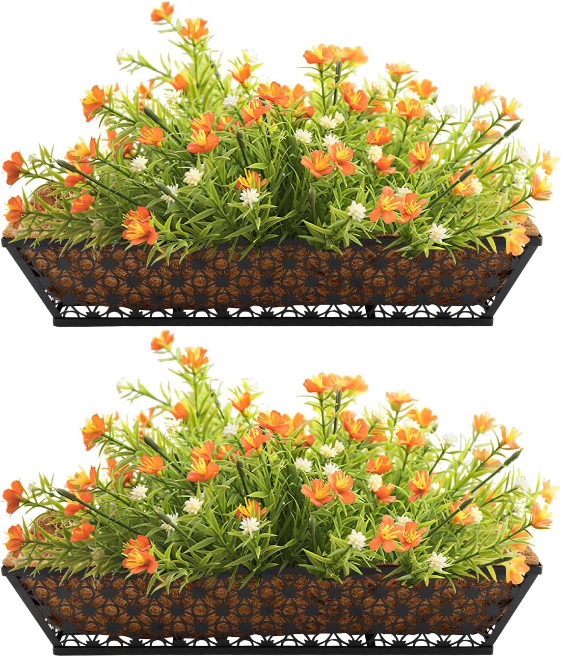 Amazon.com : DouSeiAi 2PCS 24-inch Window Box Planters, Window Baskets ...