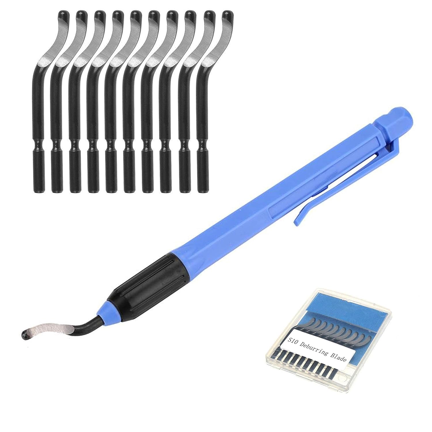 L-anan Metal Deburring Tool Kit Deburring Cutters Set, Anti-Slip Handle ...